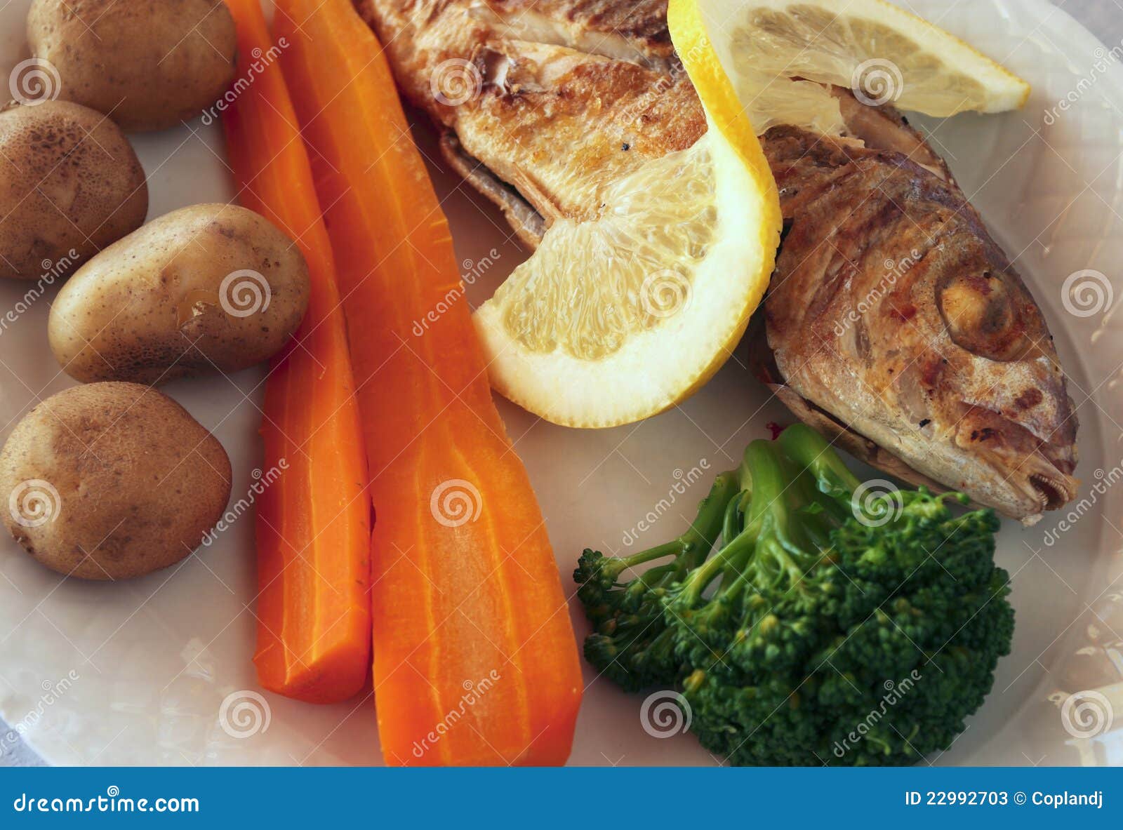 Portugal, Charcoal Grilled Bream Stock Image - Image of fish, food ...