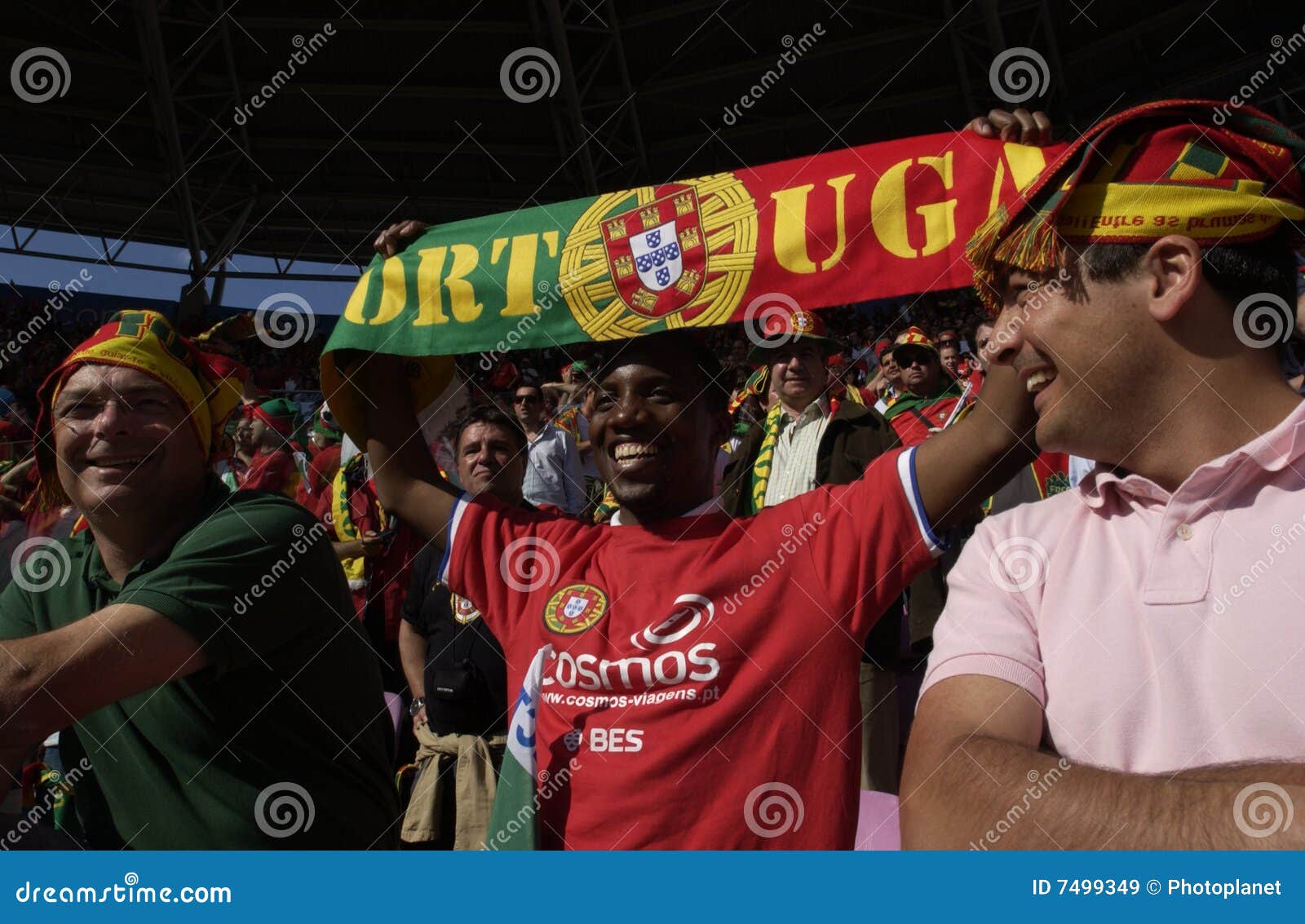 Portugal Fan at EURO 2008 editorial stock image. Image of champion ...
