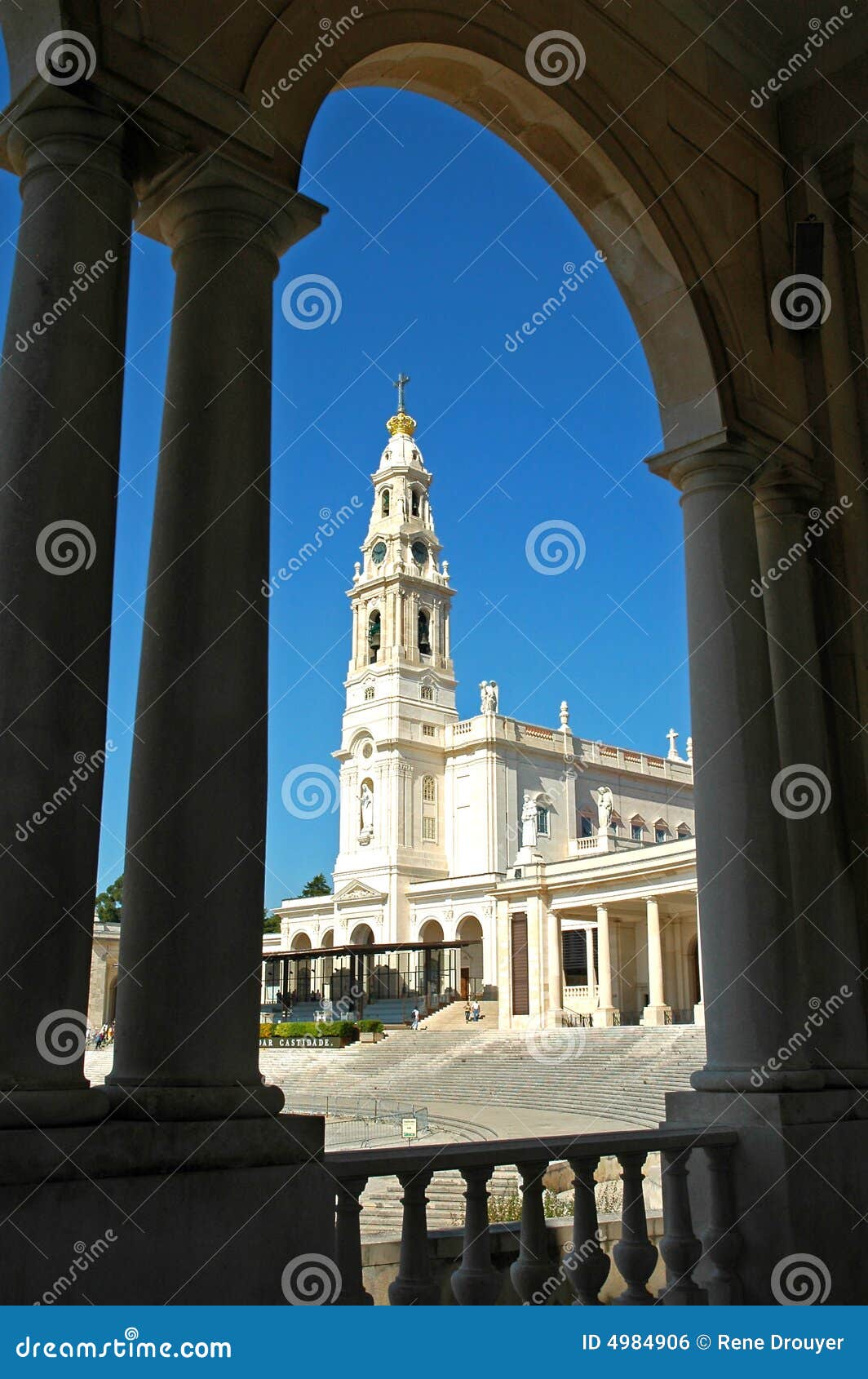 Portugal, Fatima; the Famous Sanctuary Stock Photo - Image of portugal ...