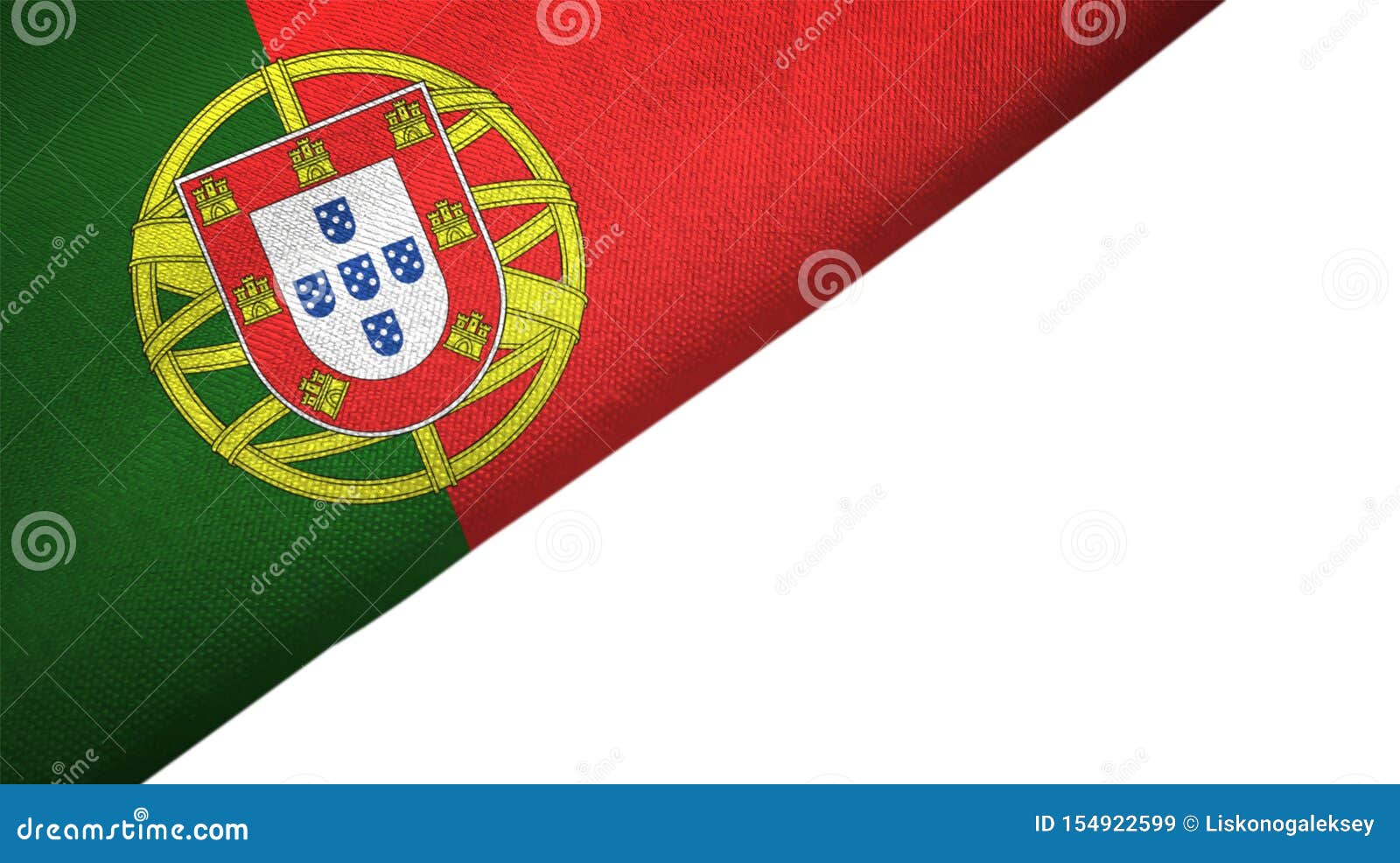 Blank Map Of Portugal. Departments Of Portugal Map. High Detailed Gray ...