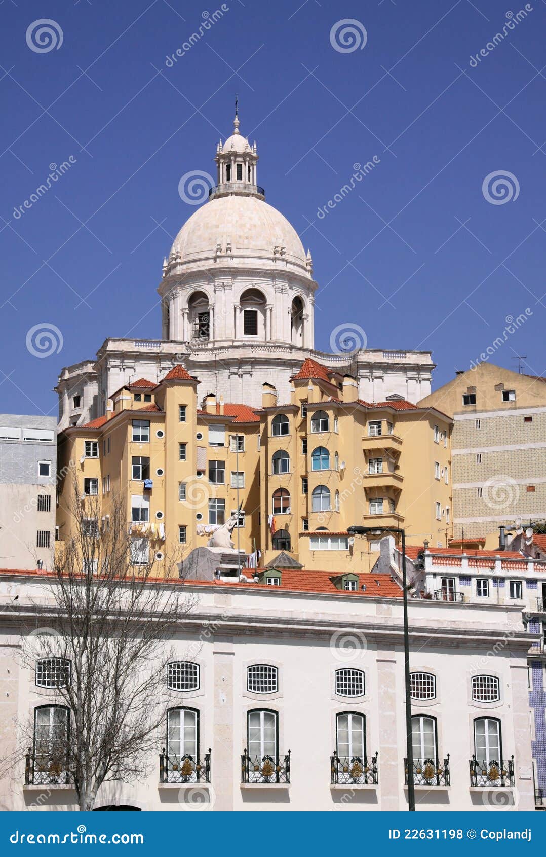 Portugal Lisbon Pantheon Dome Stock Photo - Image of tourism, portugal ...