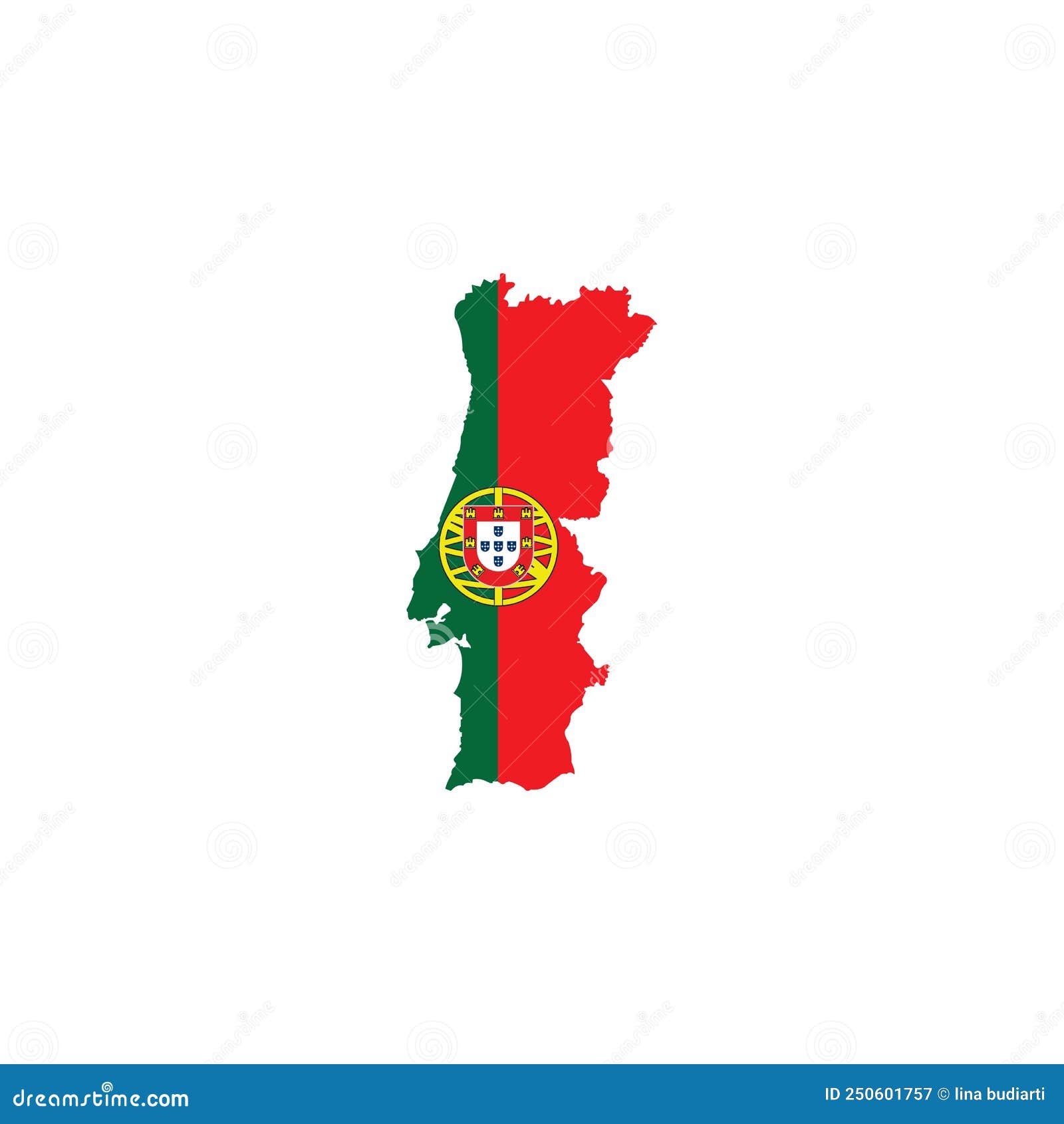 Portugal map icon stock vector. Illustration of administrative - 250601757 Portugal map icon stock vector. Illustration of administrative - 250601757