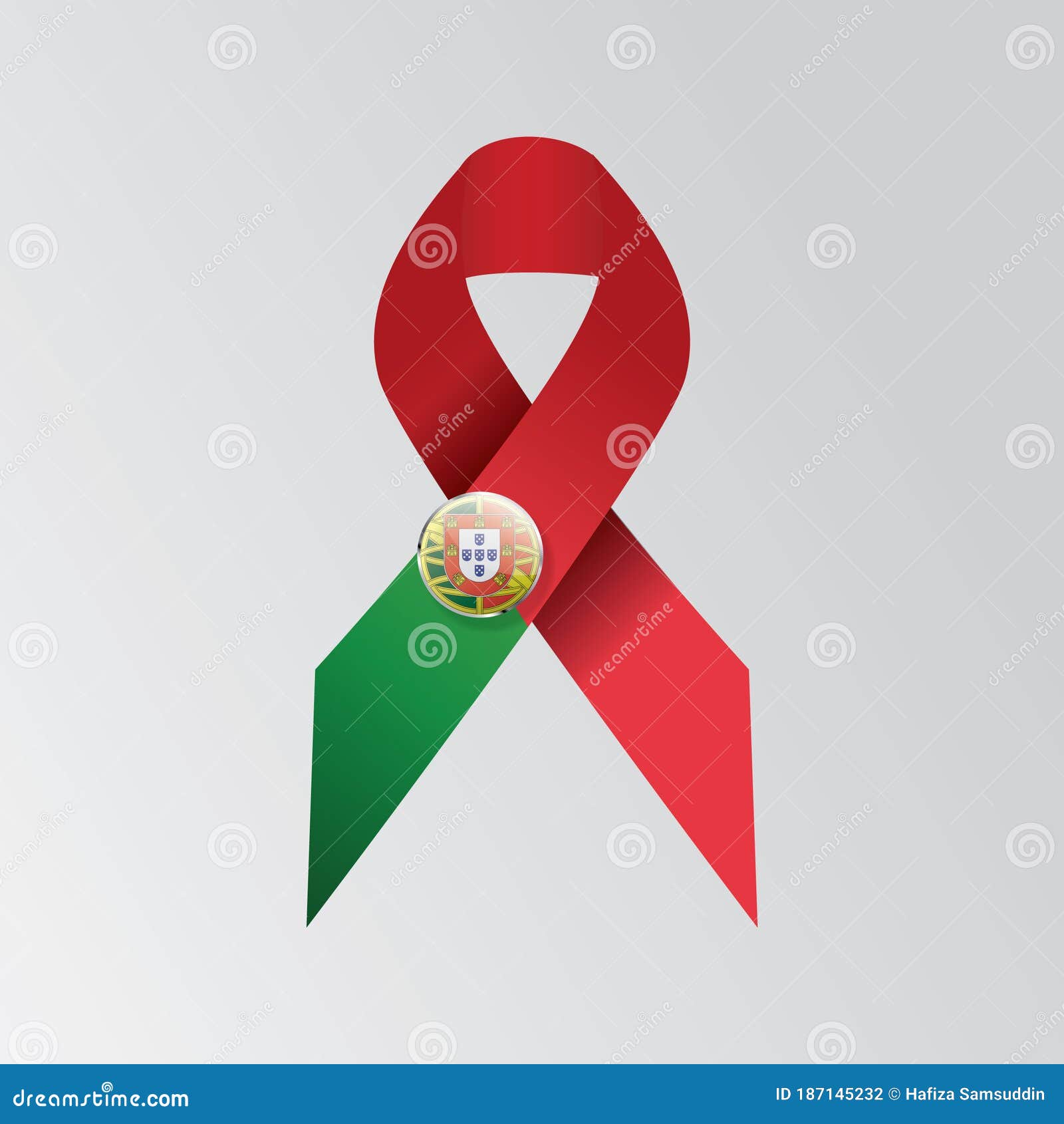 Portugal Ribbon. Vector Illustration Decorative Design Stock Vector ...