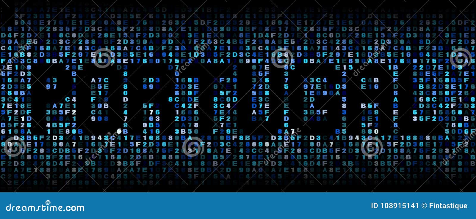 Portugal-Text Auf Hexadezimalcodeillustration Stock Abbildung ...