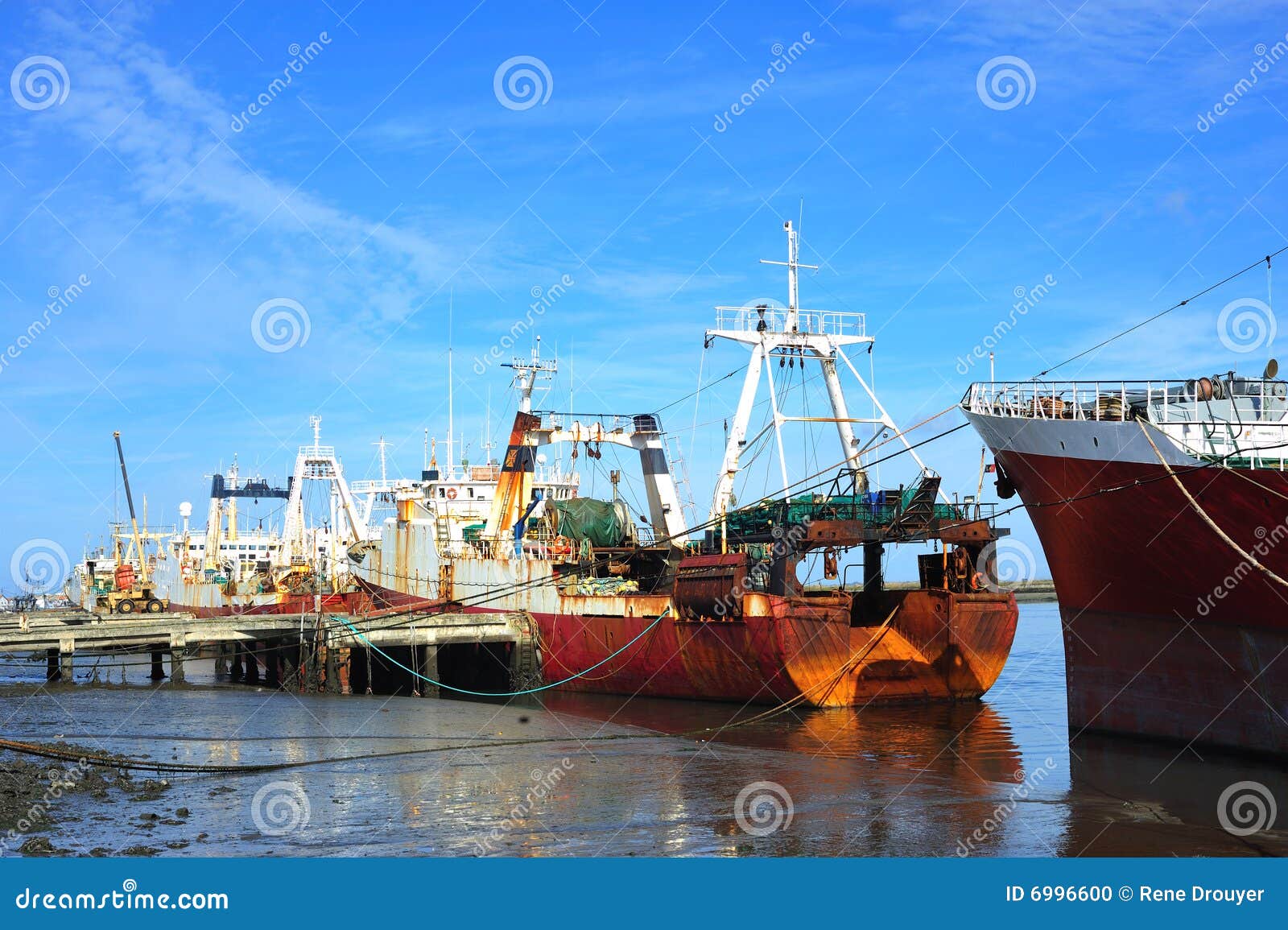 In Portugal a Trawler Fishing Cod Boat Stock Photo - Image of bacalhau ...