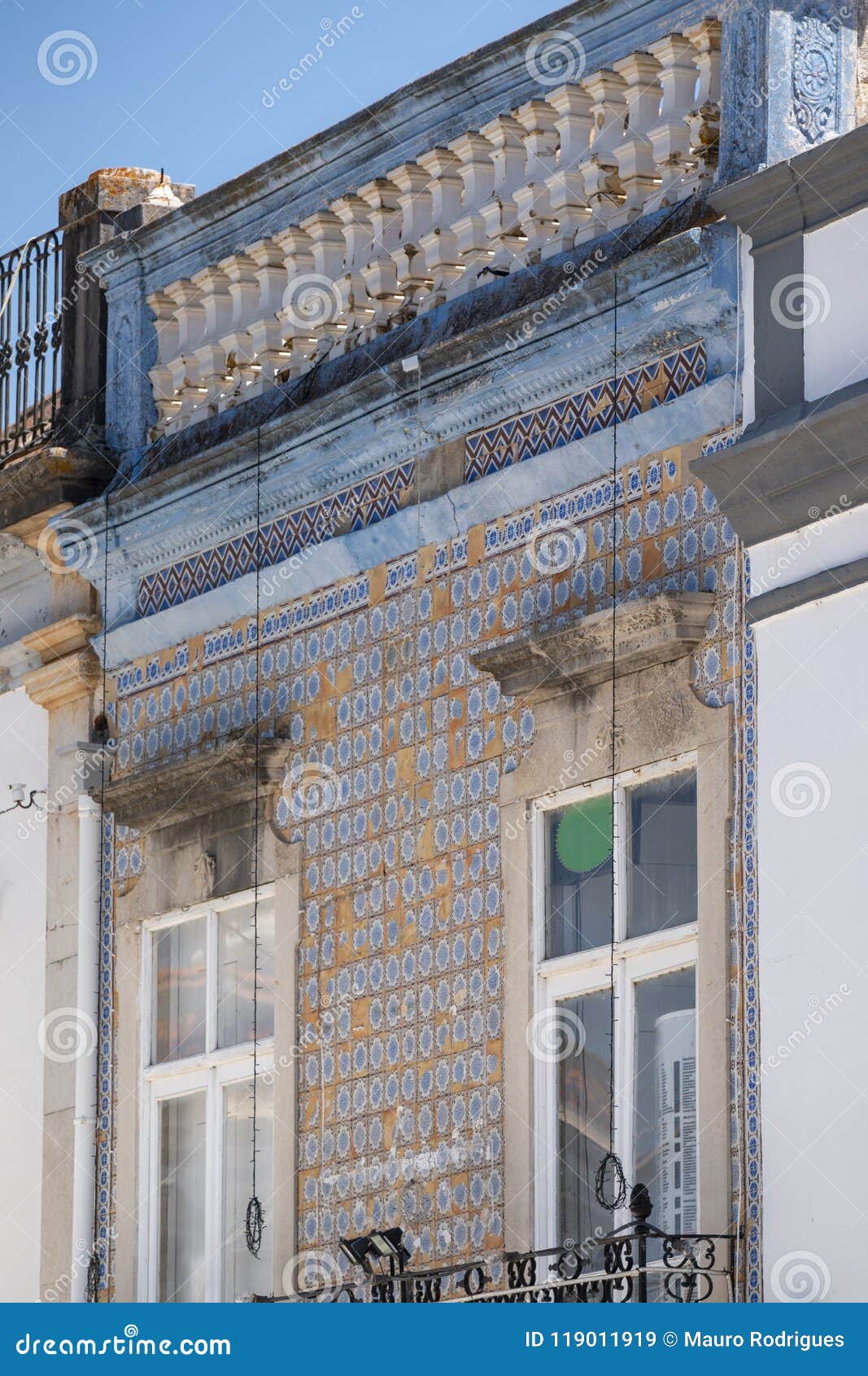 Portuguese Building Architecture Stock Image - Image of architecture ...