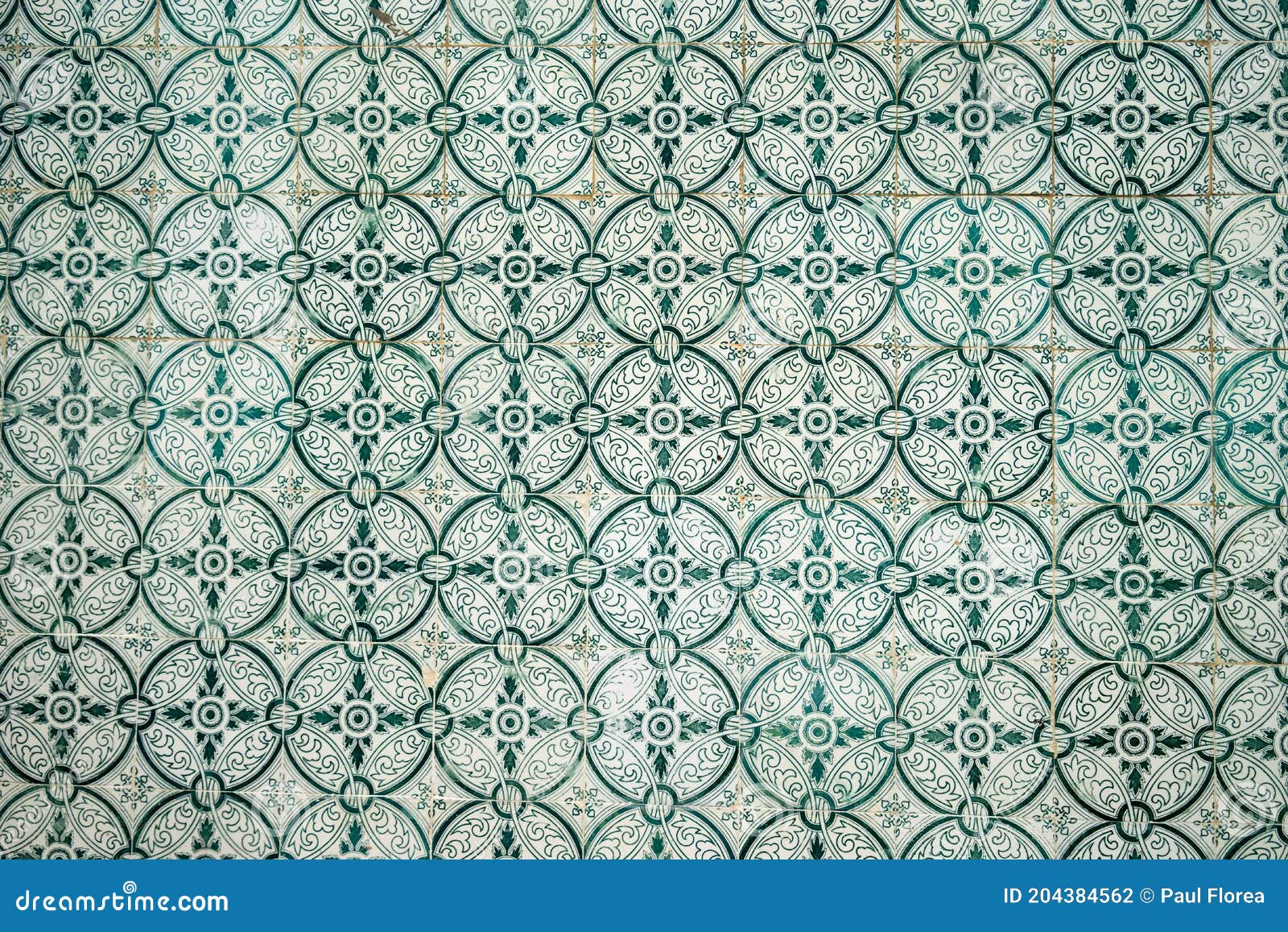 Portuguese Tile Style Background Stock Photo - Image of decor, mosaic ...