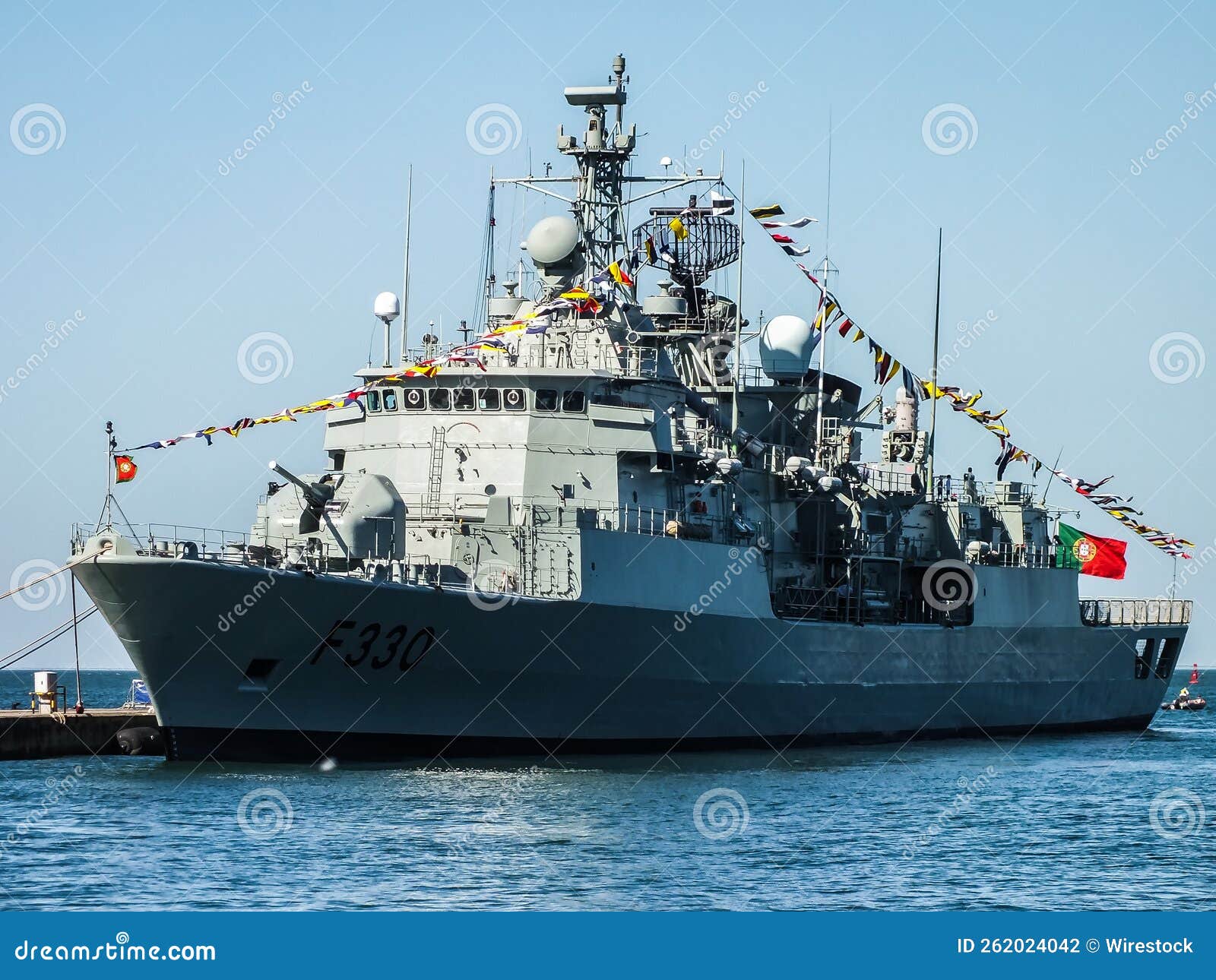 Portuguese Navy Inspection Boat Editorial Photography - Image of boat ...