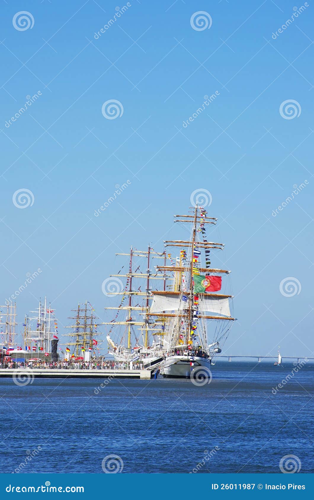 Portuguese navy school stock image. Image of regatta - 26011987