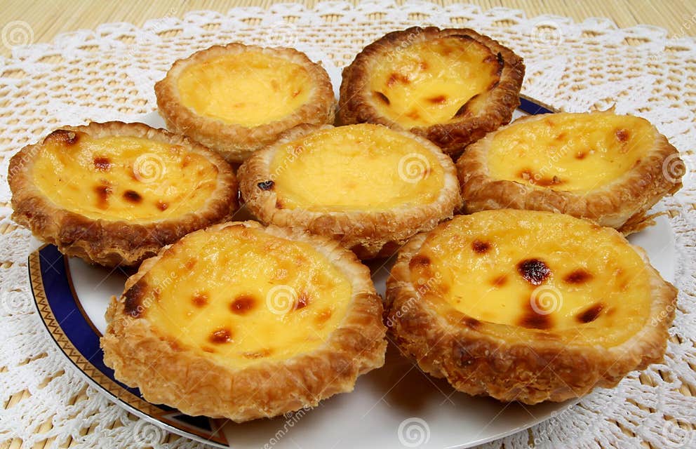 Portuguese pastries stock photo. Image of baked, portugese - 4224334