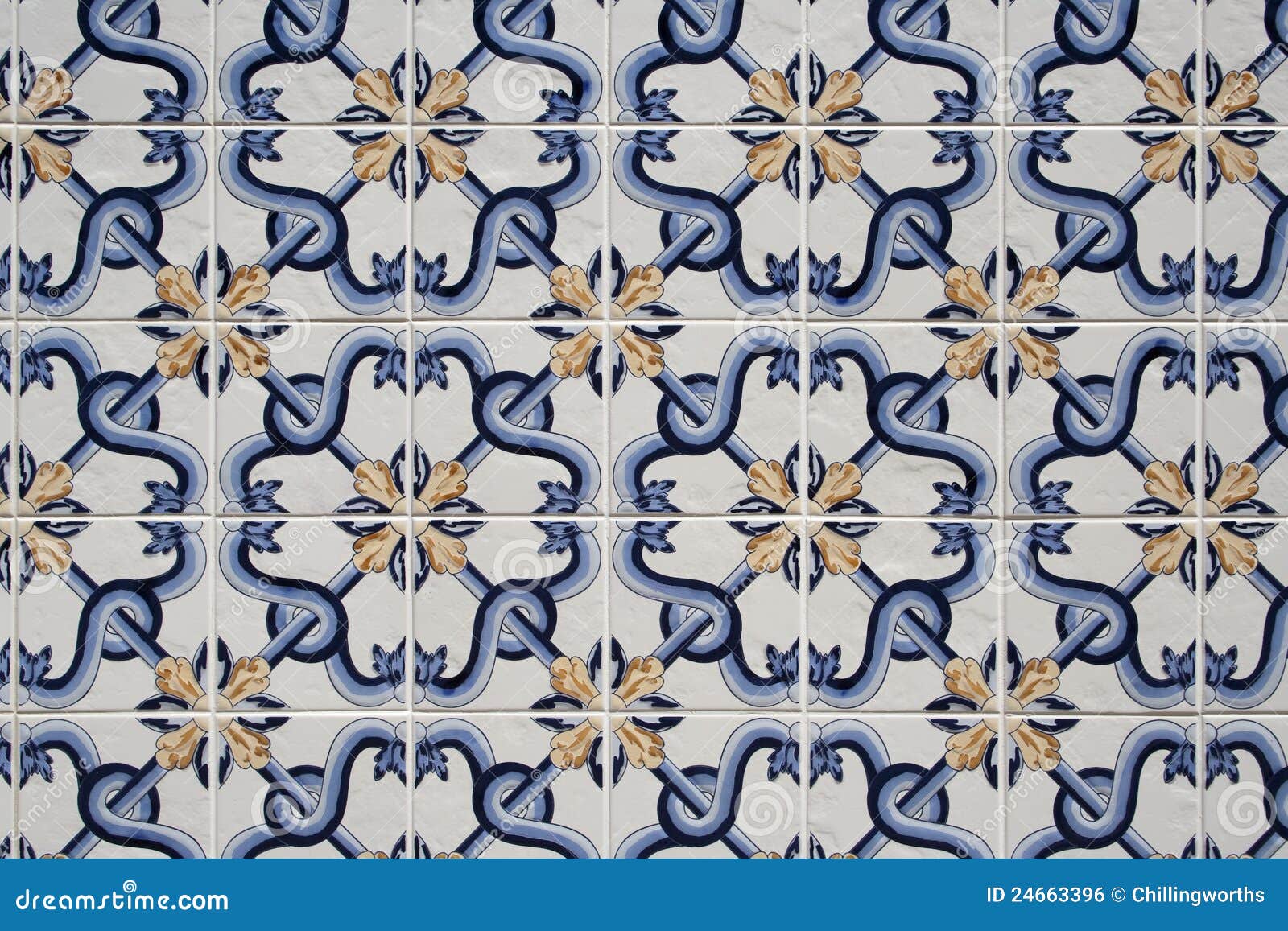 Portuguese Tiles stock photo. Image of tiles, close, background - 24663396