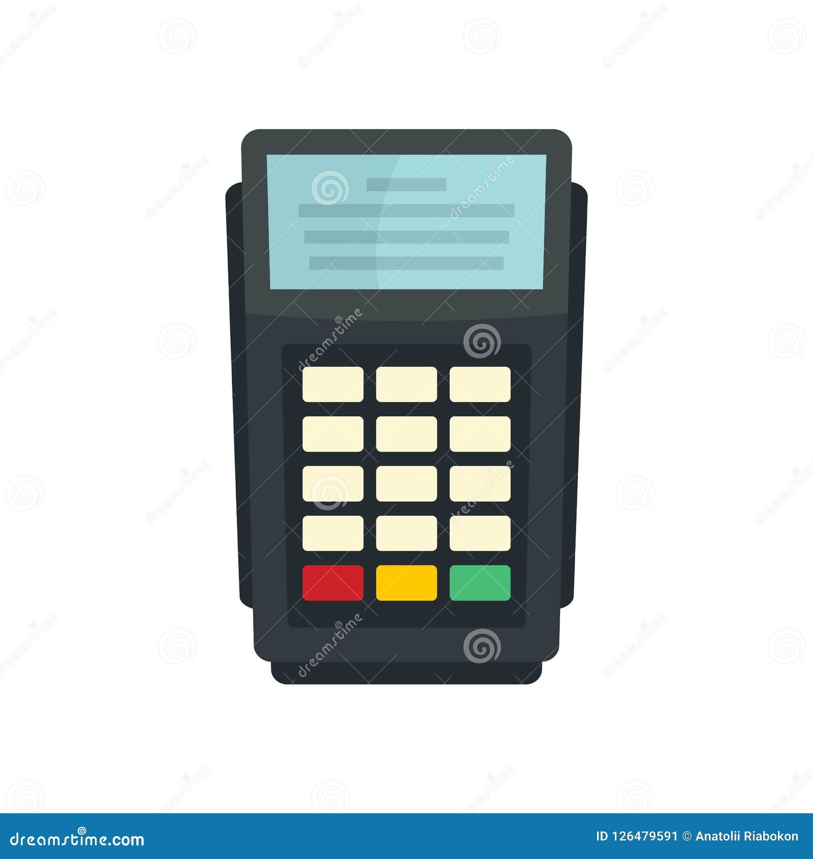 Pos Bank Payment Terminal Icon, Flat Style Stock Vector - Illustration ... Pos Bank Payment Terminal Icon, Flat Style Stock Vector - Illustration ...