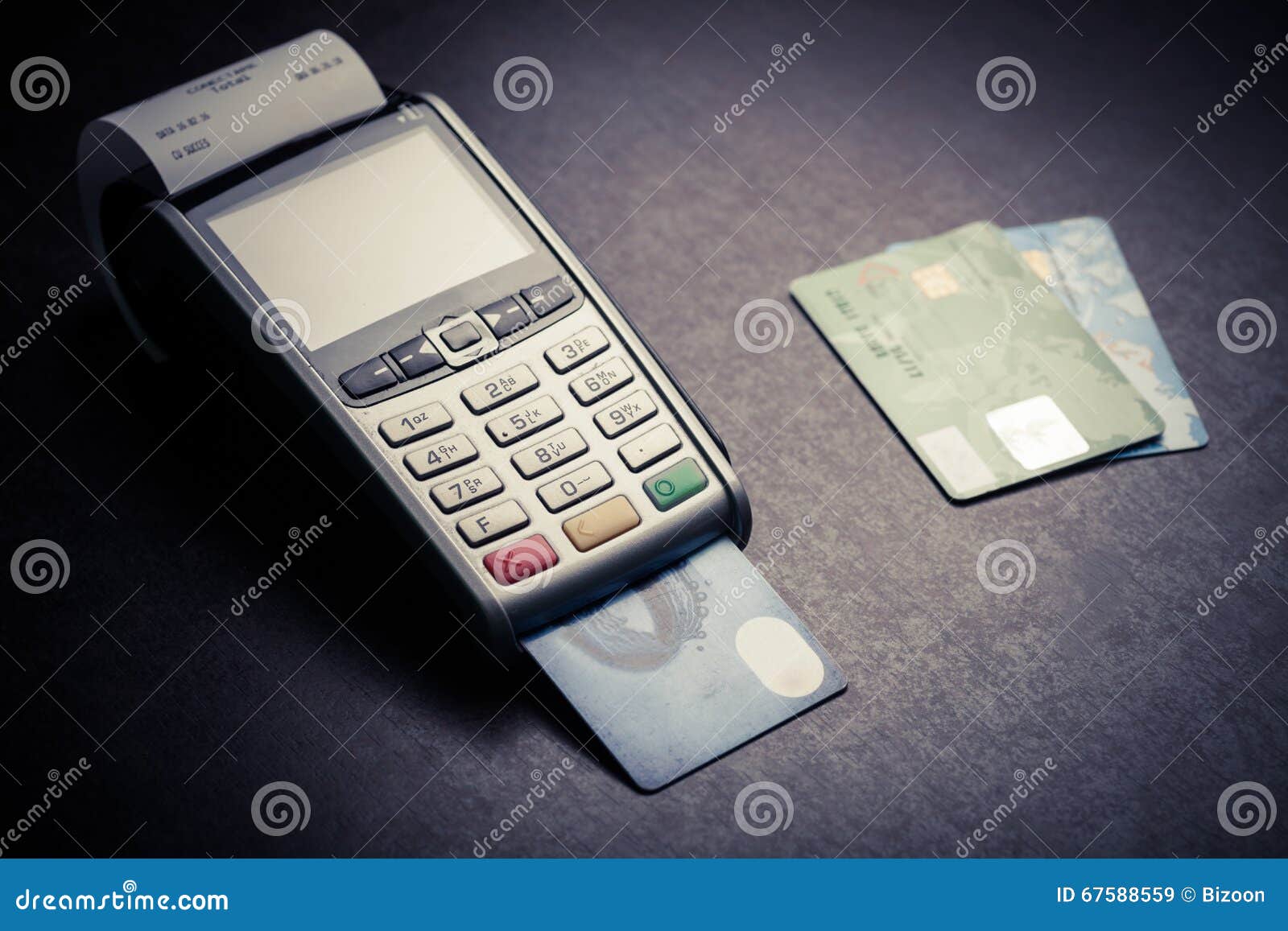 POS and credit cards stock image. Image of payment, card - 67588559