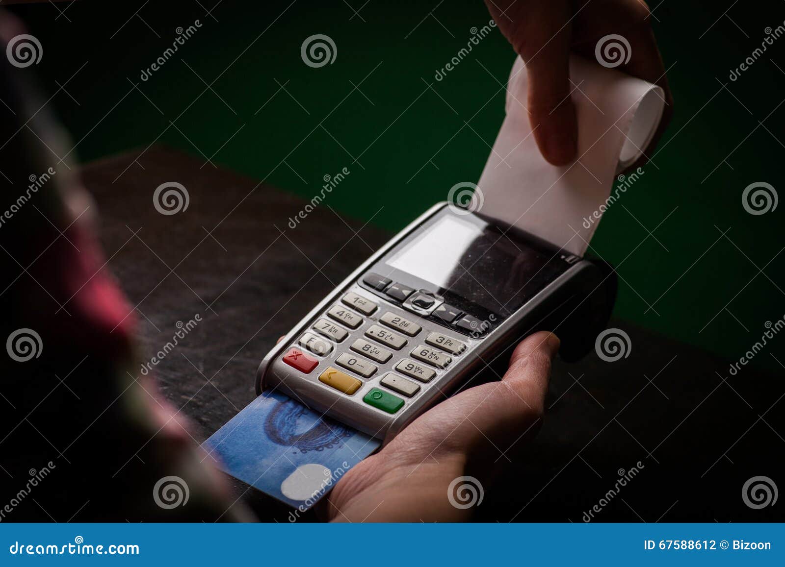 POS and credit cards stock photo. Image of modern, magnetic - 67588612
