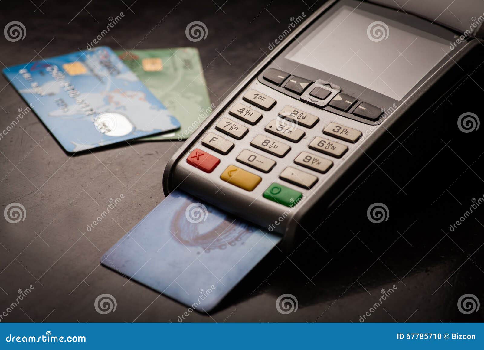 POS and credit cards stock photo. Image of business, swipe - 67785710
