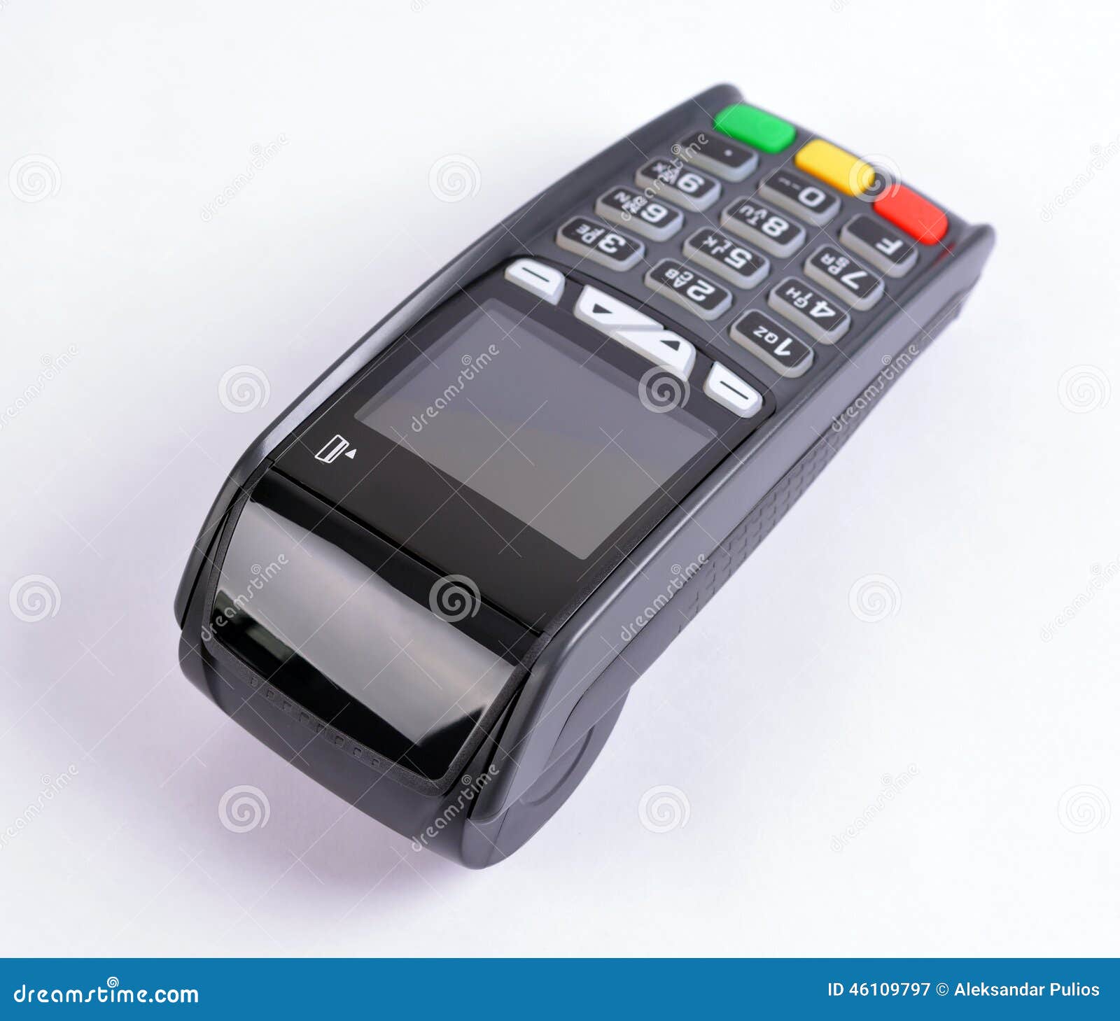 POS Payment GPRS Terminal stock image. Image of finance - 46109797