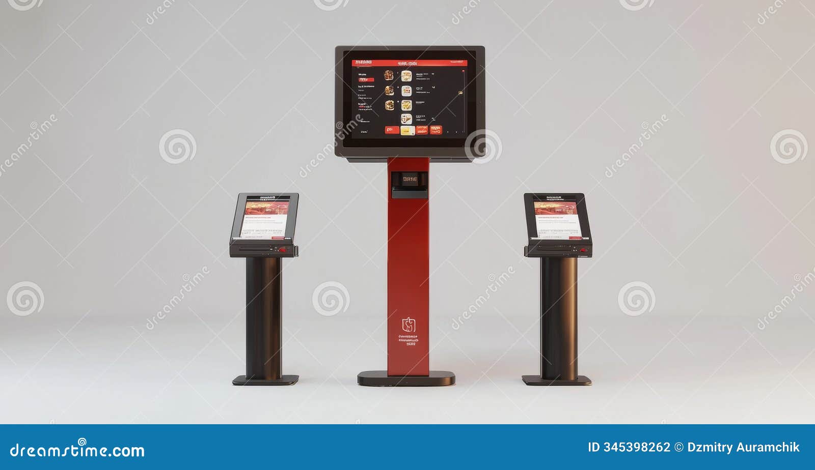 POS System on Desk or Cash Register Stock Photo - Image of printer ...