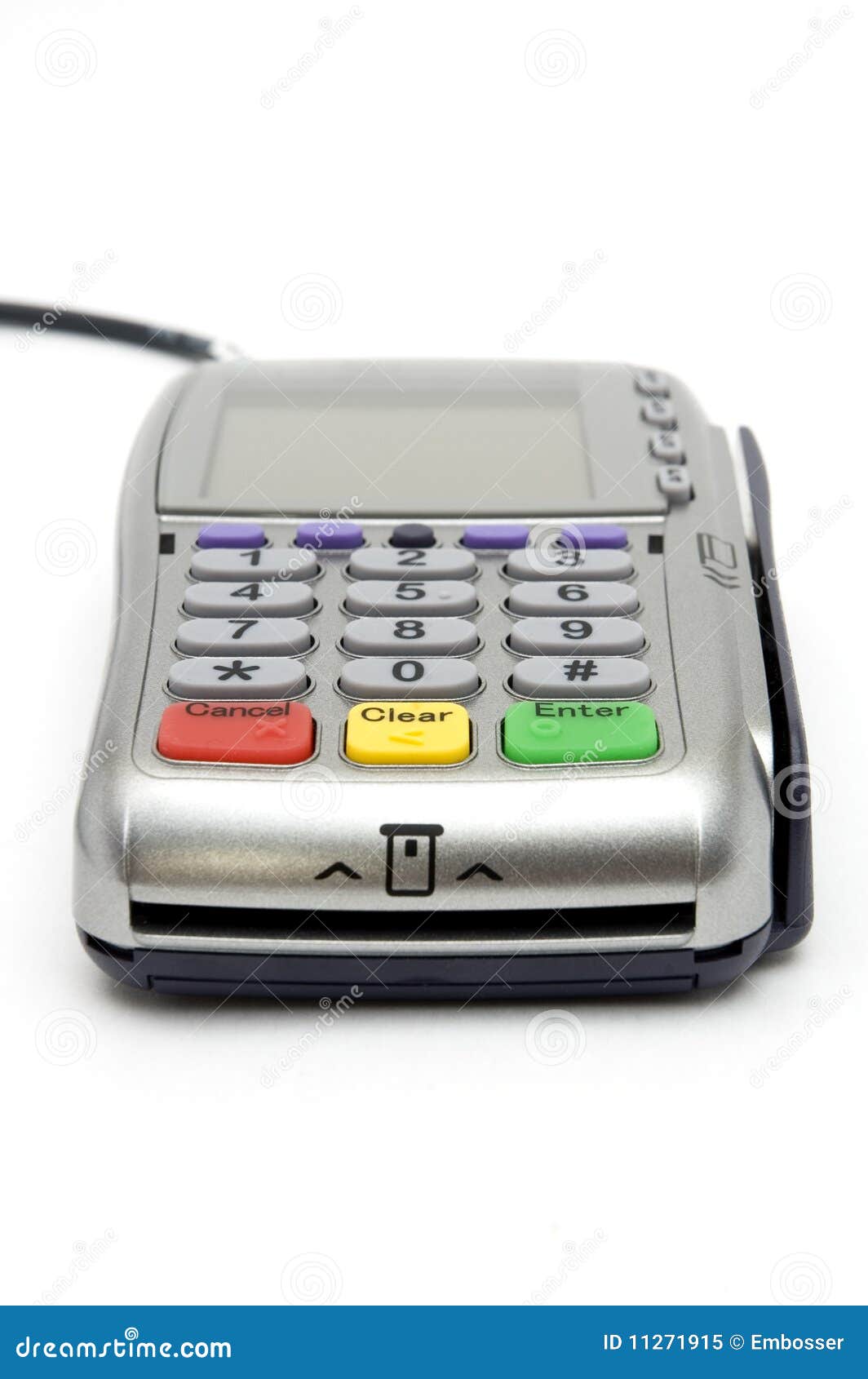 POS-terminal stock image. Image of debit, sale, magnetic - 11271915