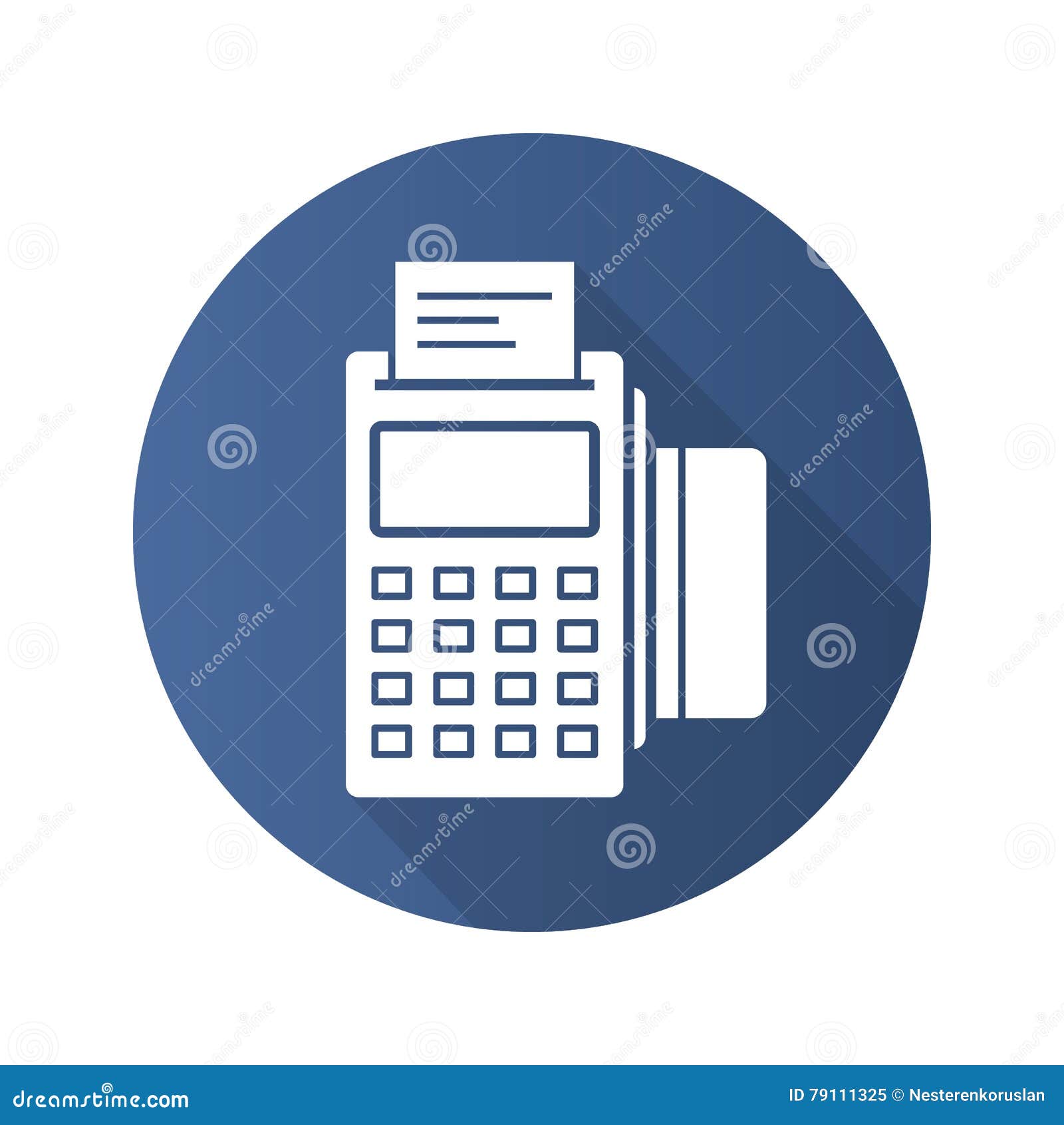 Pos Terminal Flat Design Long Shadow Icon Stock Vector - Illustration ... Pos Terminal Flat Design Long Shadow Icon Stock Vector - Illustration ...