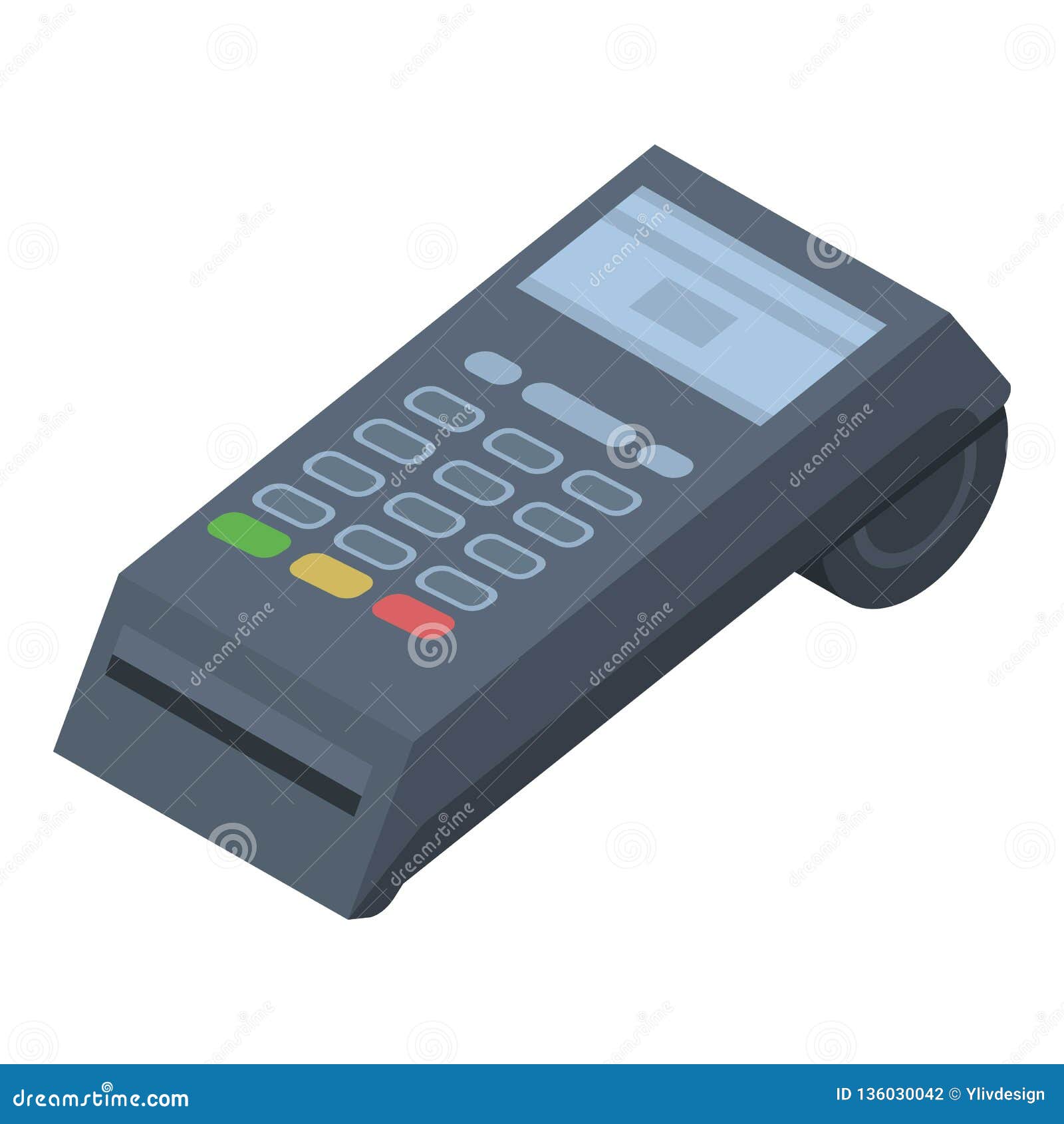 POS Terminal Icon, Isometric Style Stock Vector - Illustration of card ... POS Terminal Icon, Isometric Style Stock Vector - Illustration of card ...
