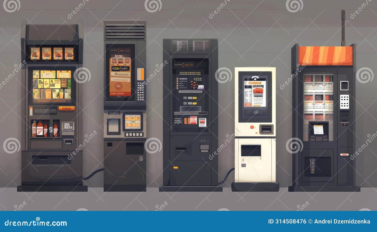 POS Terminal and Sensor Panel for Self-service Counter Device ...