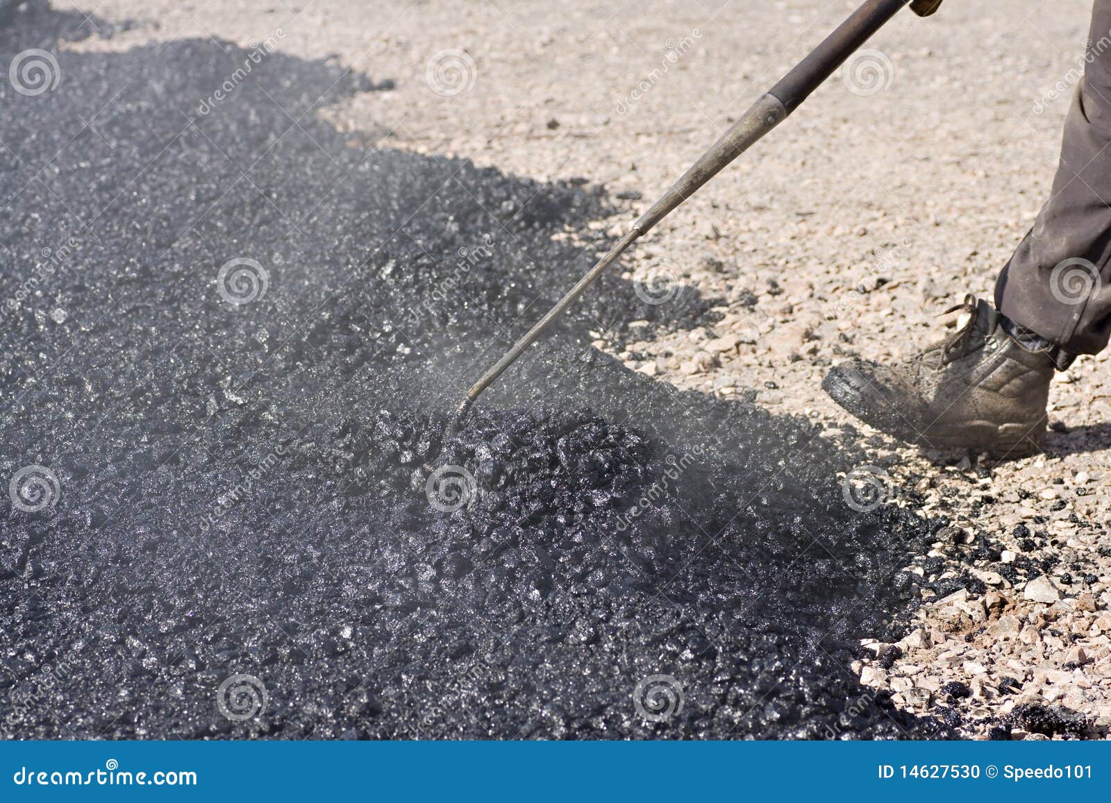 Pose du macadam photo stock. Image du roche, fermer, route - 14627530
