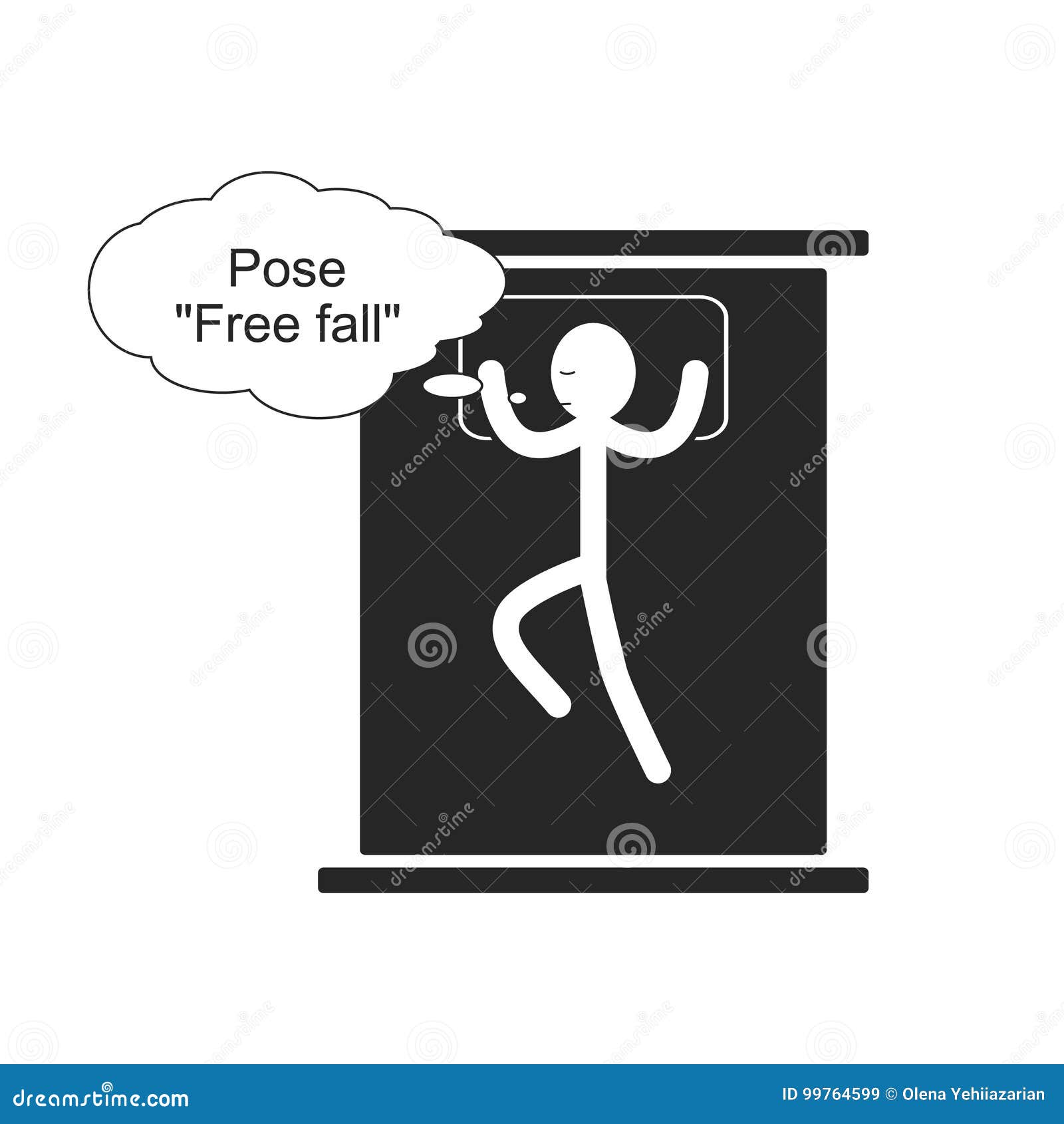 Pose Free Fall Sleep Stock Illustrations – 20 Pose Free Fall Sleep ...