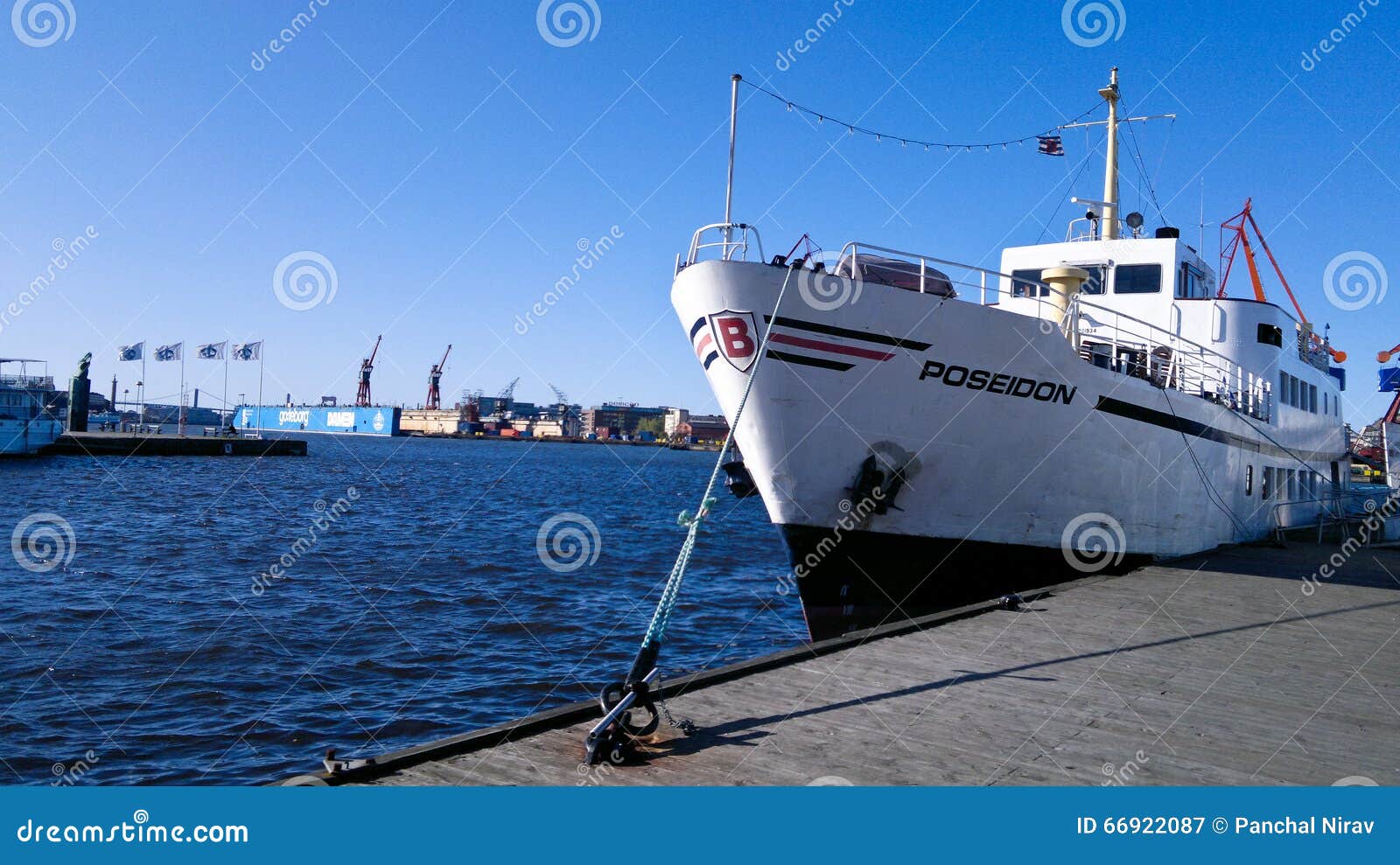 Poseidon Skepp, Göteborg - Sverige Redaktionell Arkivbild - Bild av ...