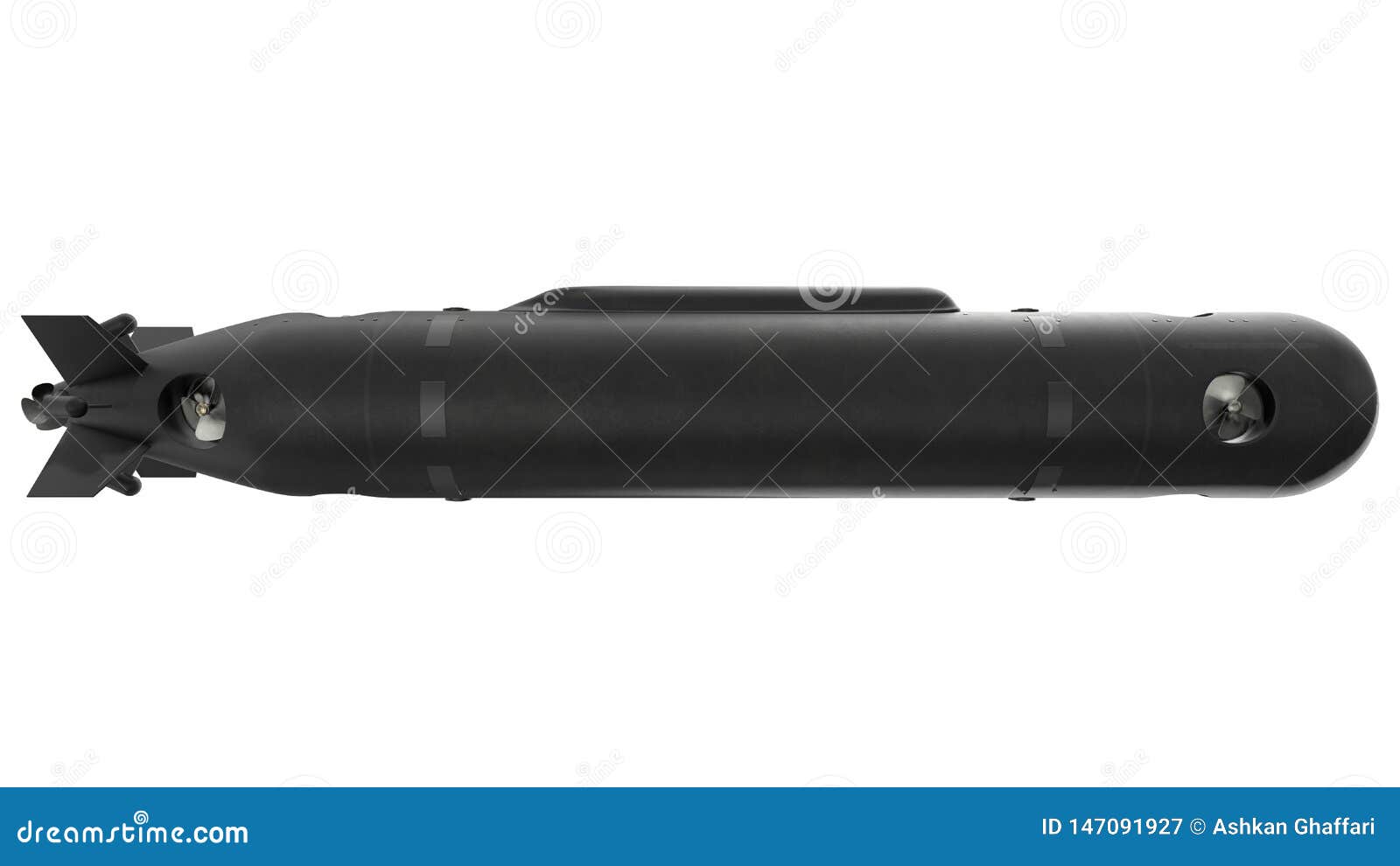 Poseidon - Status-6 Oceanic Multipurpose System 3D Rendering. Isolated ...