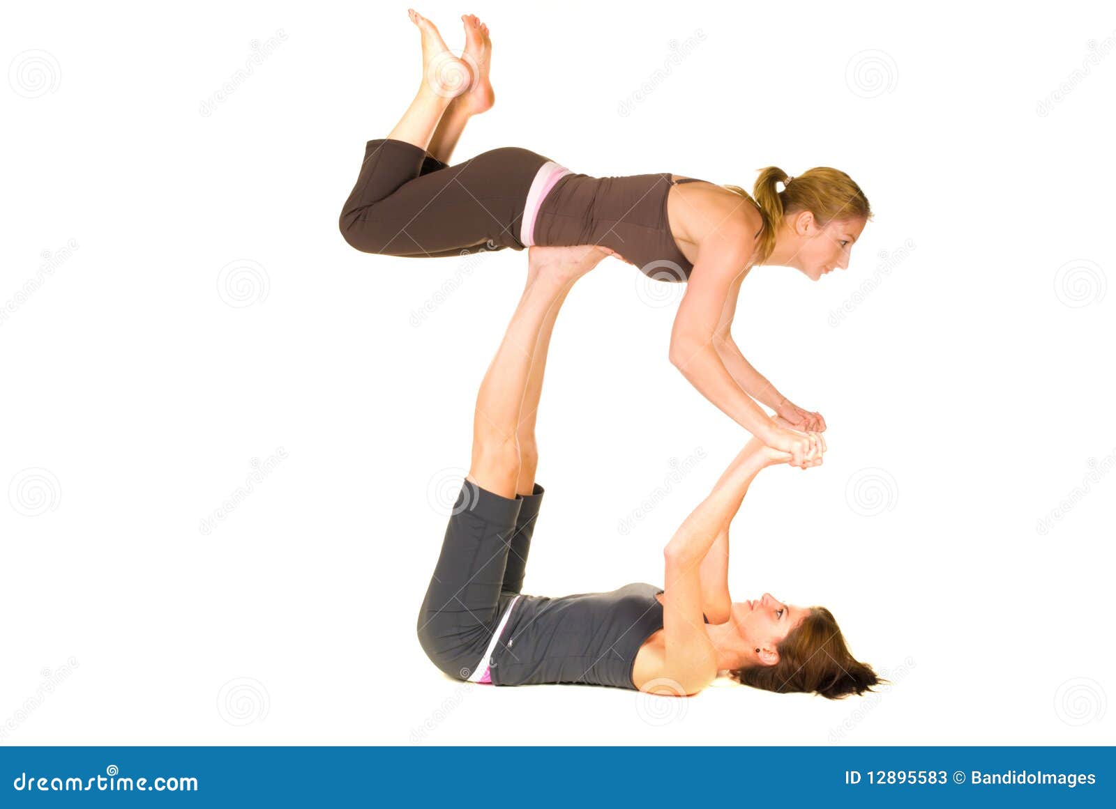 Poses in fitness stock image. Image of girl, home, aerobics - 12895583