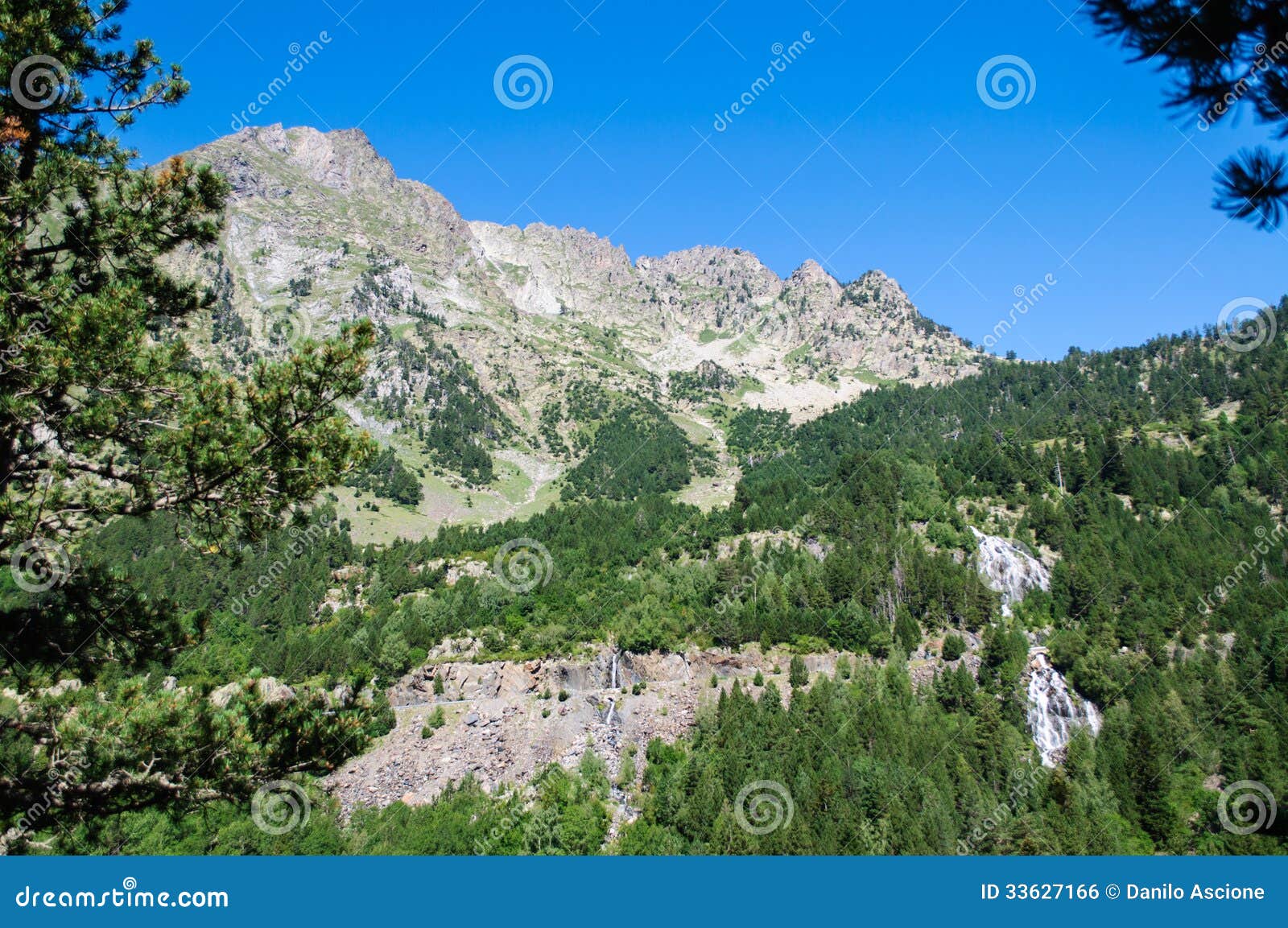 Posets-Maladeta Natural Park - Benasque Valley Stock Photo - Image of ...