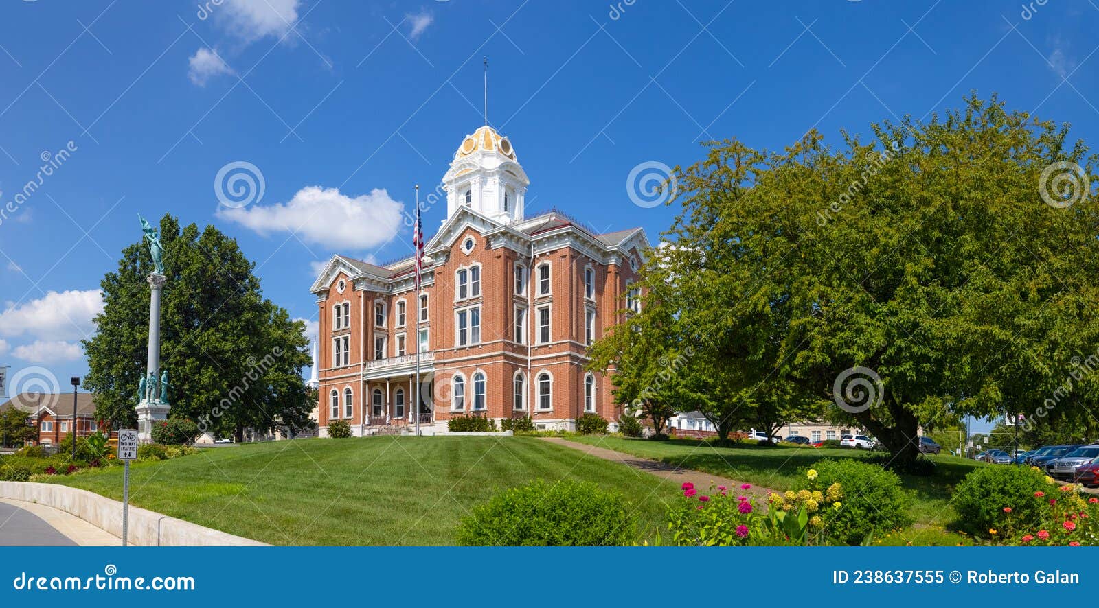 Posey County editorial image. Image of historical, city - 238637555