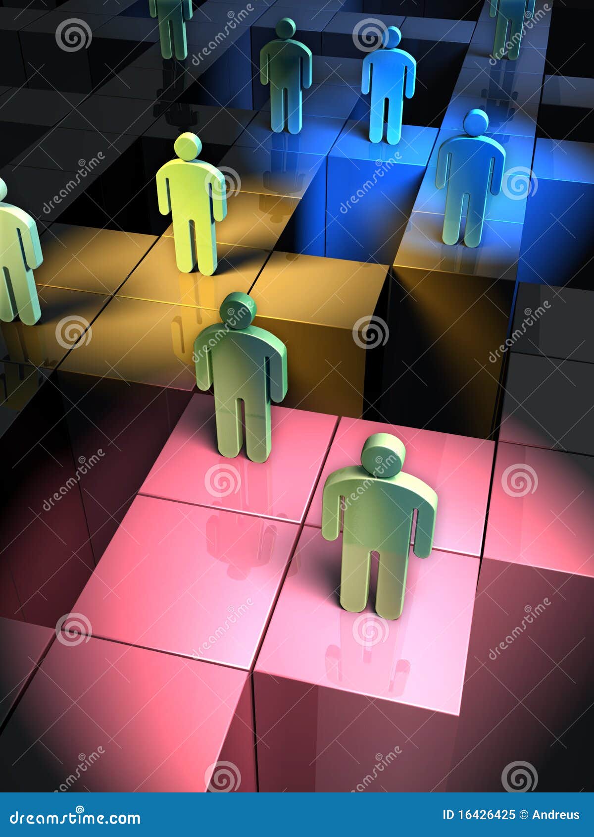 Posición social stock de ilustración. Ilustración de gente - 16426425