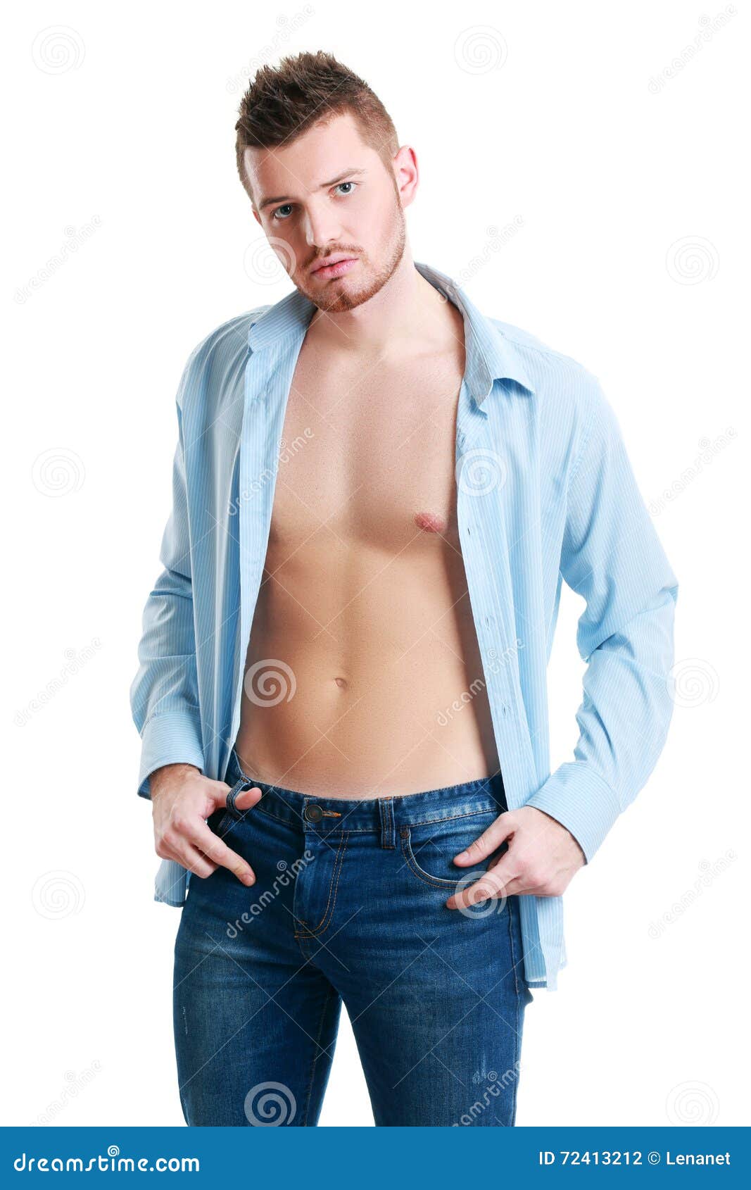 Posing male stock photo. Image of looking, active, casual - 72413212