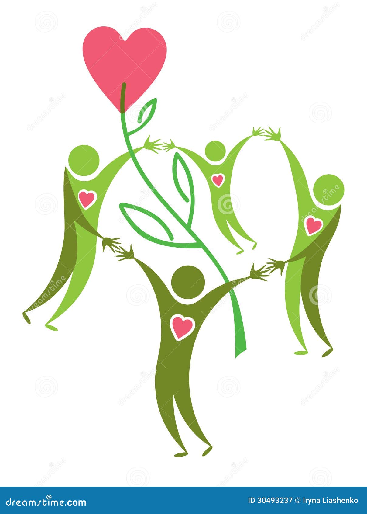 Positief symbool. vector illustratie. Illustration of mensen - 30493237