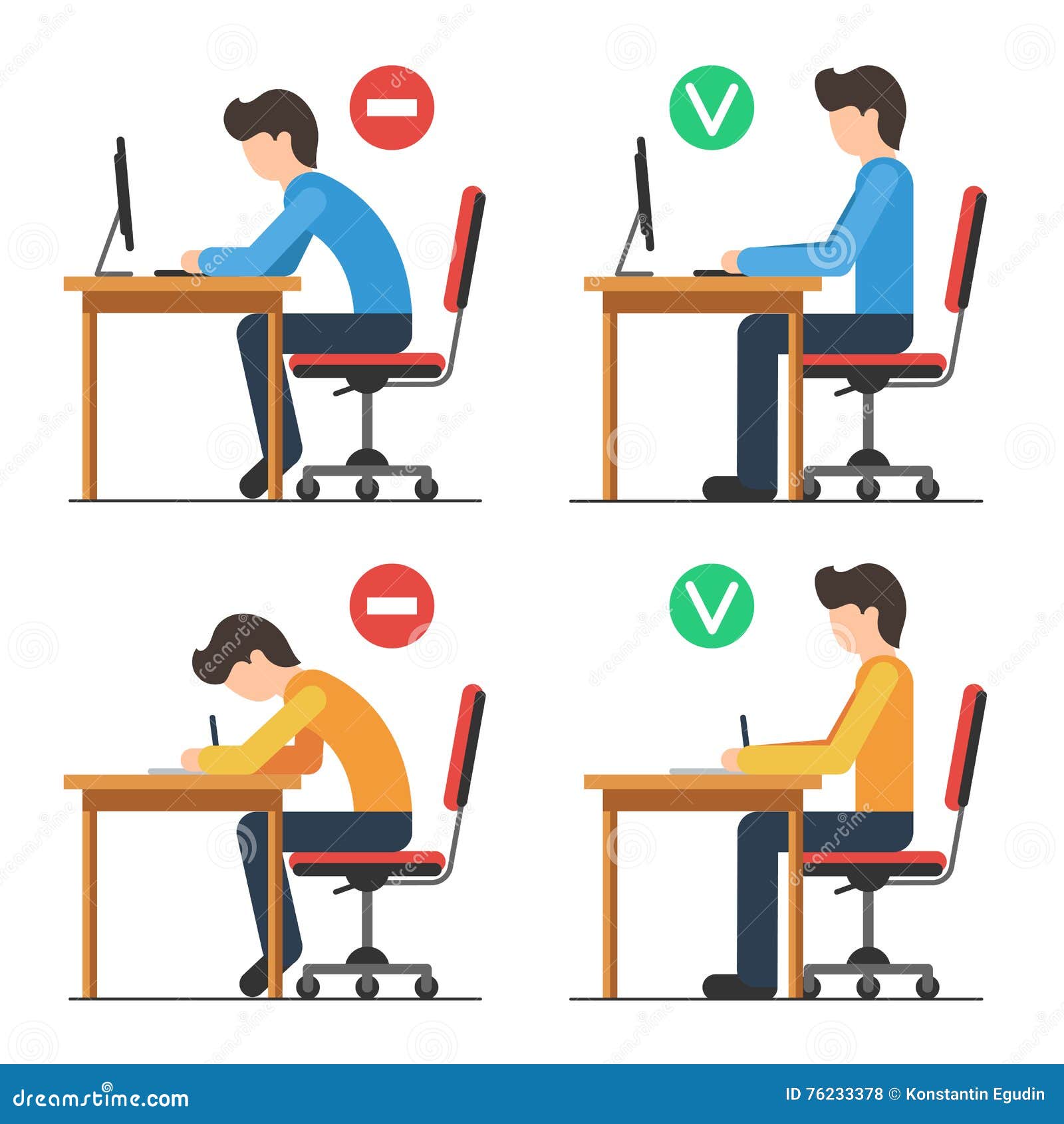 Position assise arrière illustration de vecteur. Illustration du ...