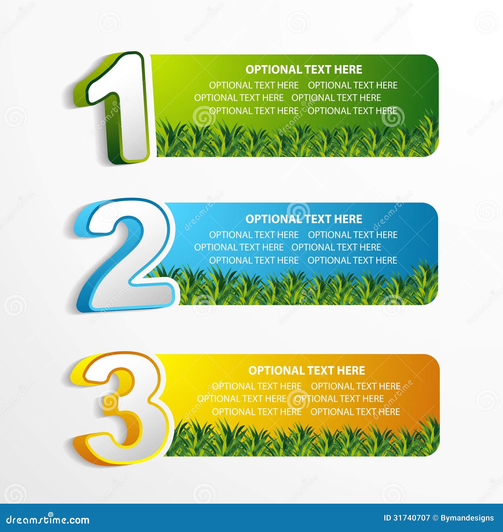 1 2 3 Position Banner Stock Illustrations – 10 1 2 3 Position Banner ...