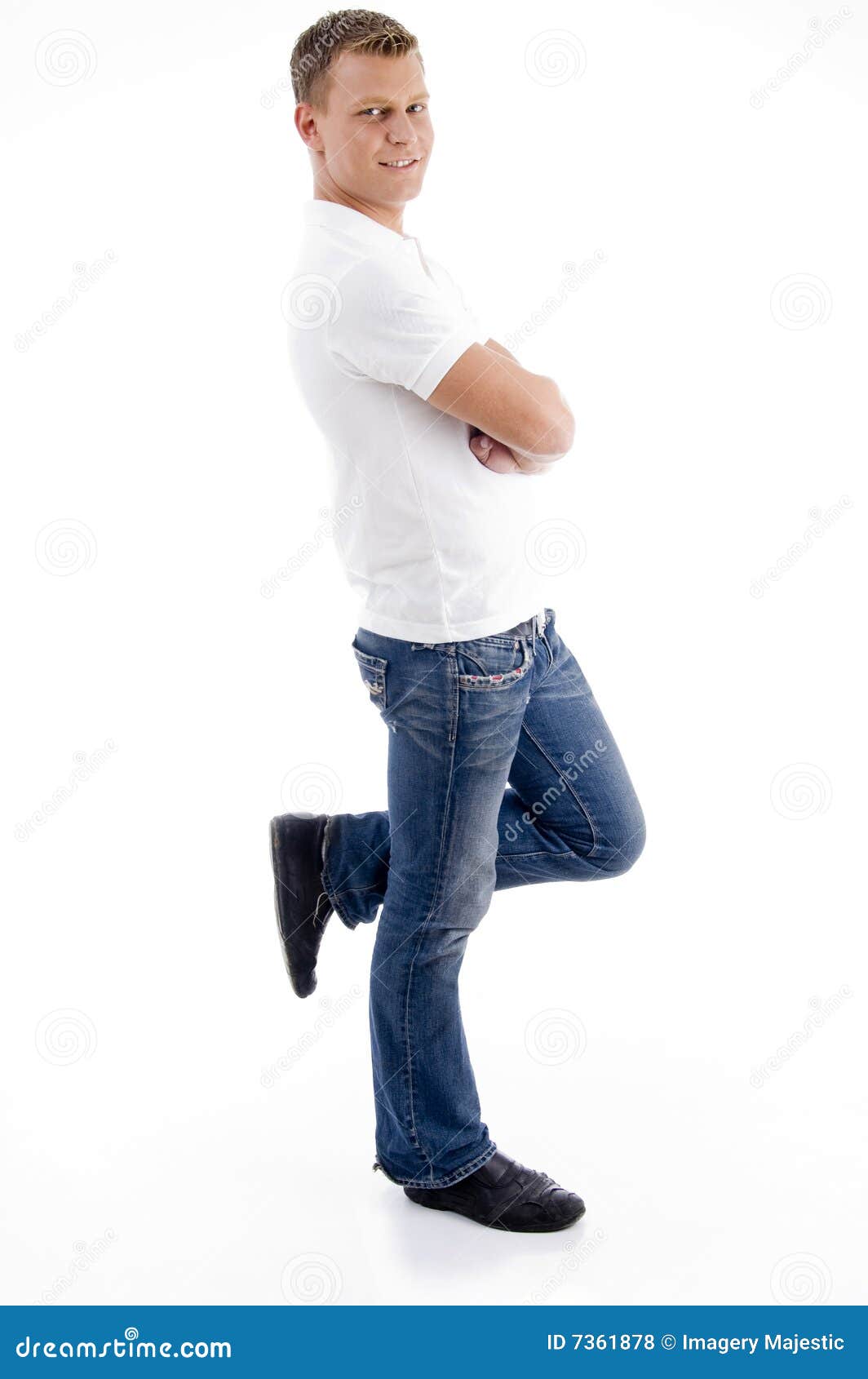 Position Belle De L'homme Un De Patte Photo stock - Image du aptitude ...