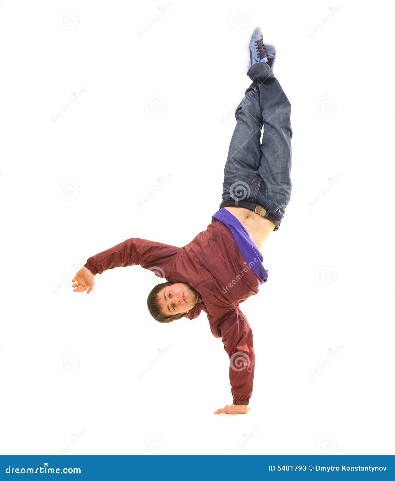 Position D'homme D'une Part Image stock - Image du main, pose: 5401793