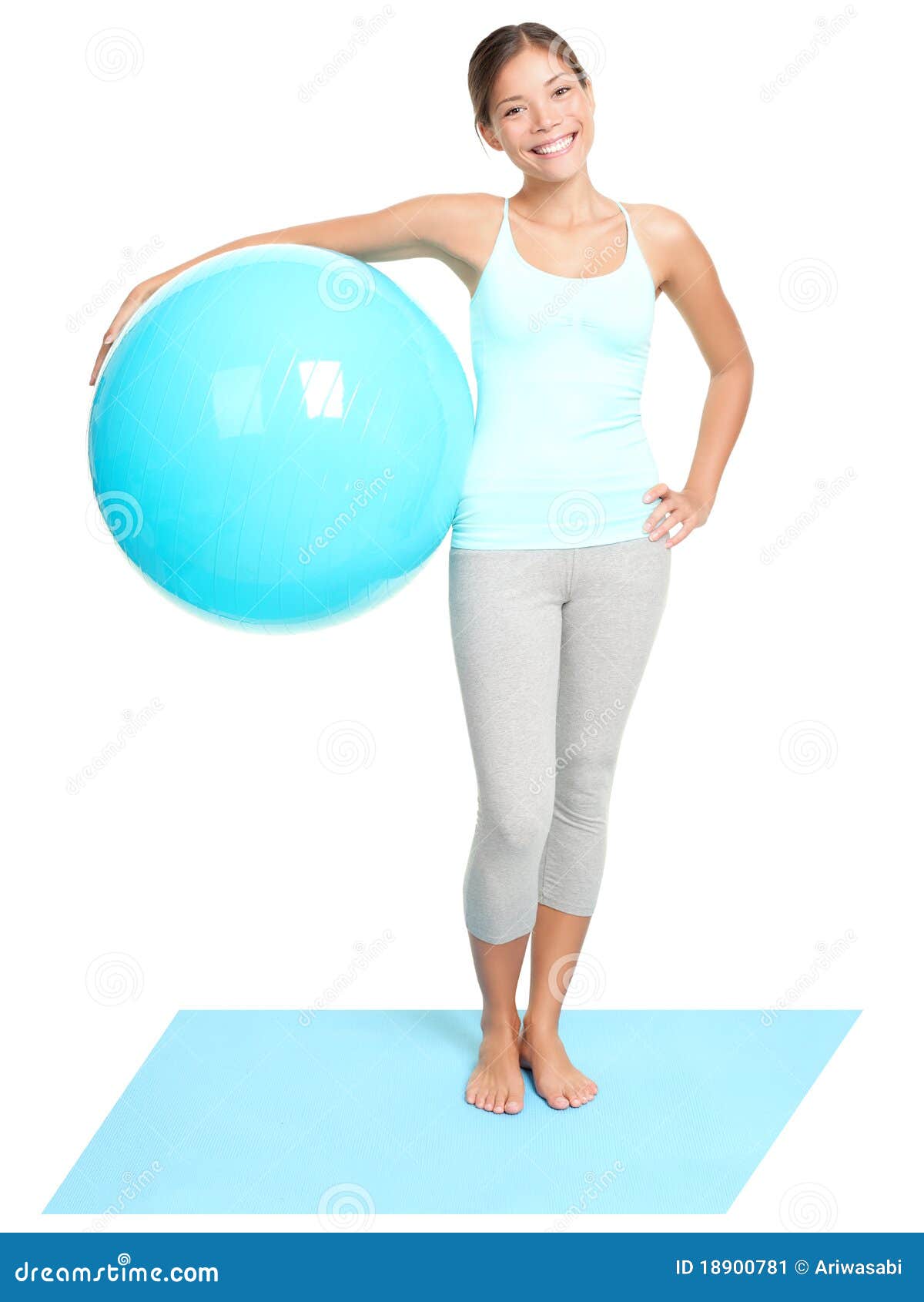 Position De Femme De Forme Physique Image stock - Image du lifestyle ...