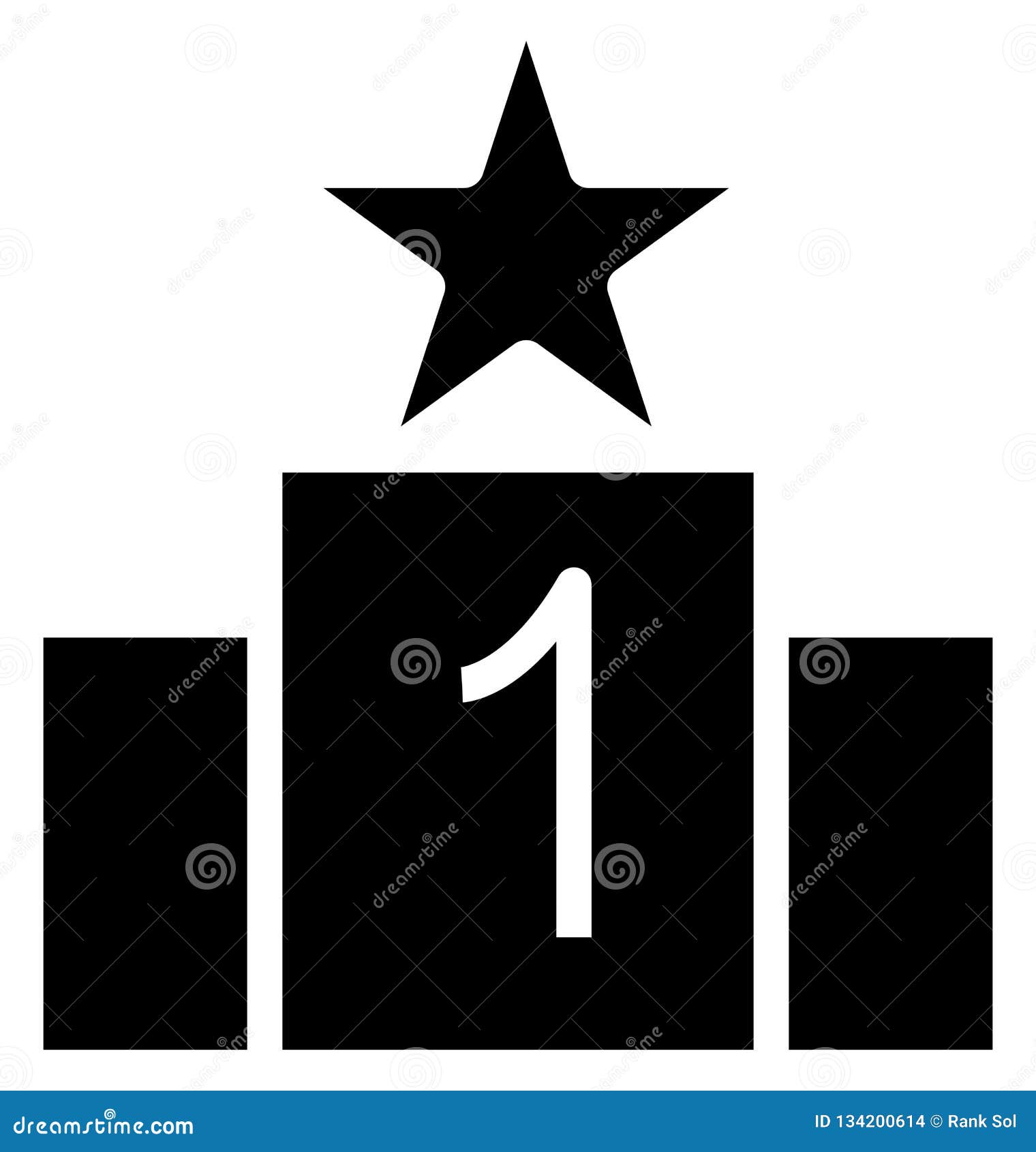 Position, Podium Vector that Can Be Easily Modified or Edit Stock ...