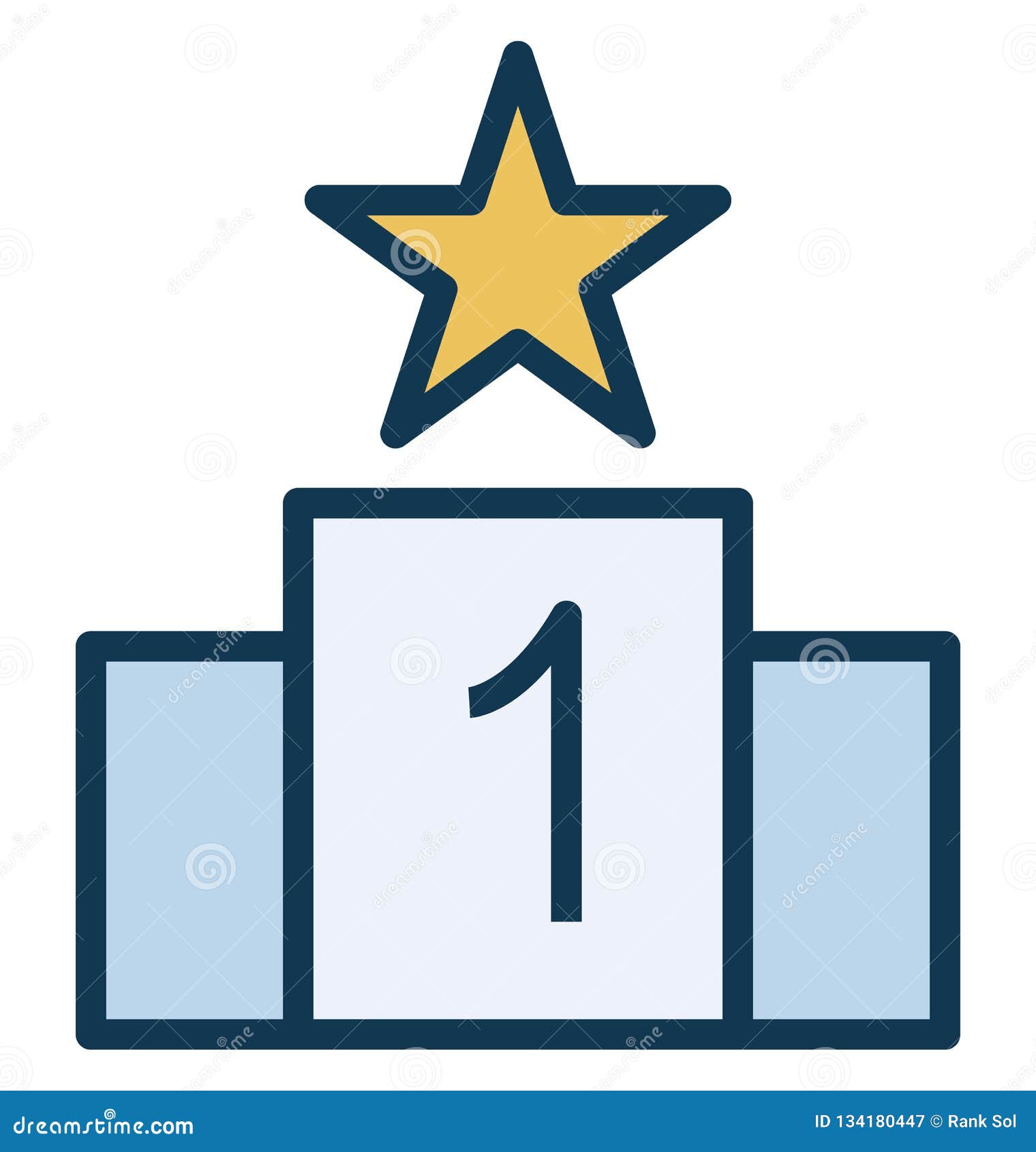 Position, Podium Vector that Can Be Easily Modified or Edit Stock ...