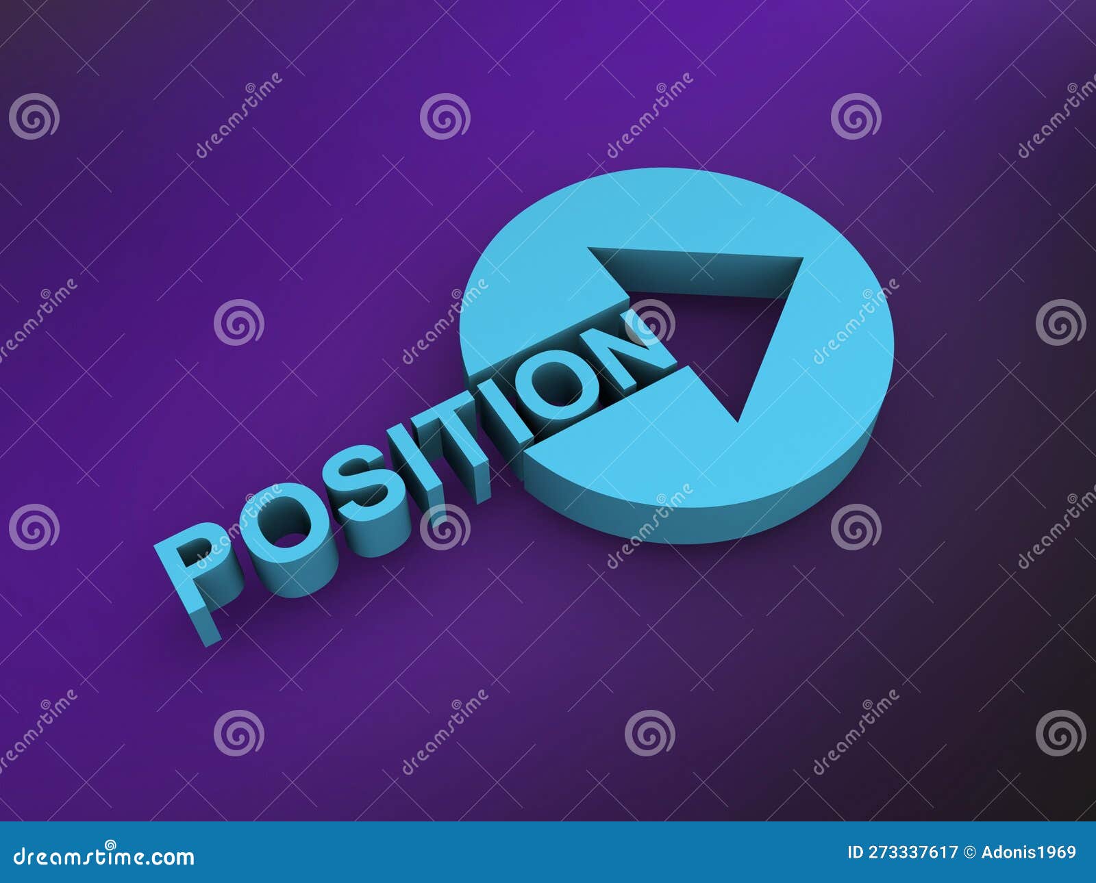 Position word on purple stock illustration. Illustration of position ...