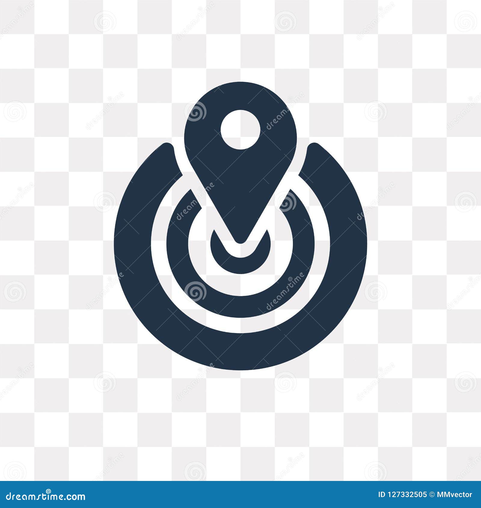 Positioning Vector Icon Isolated on Transparent Background, Positioning ...