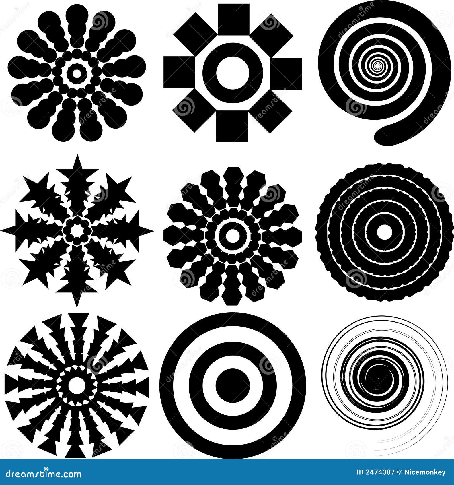 Positionnement de forme illustration de vecteur. Illustration du forme ...