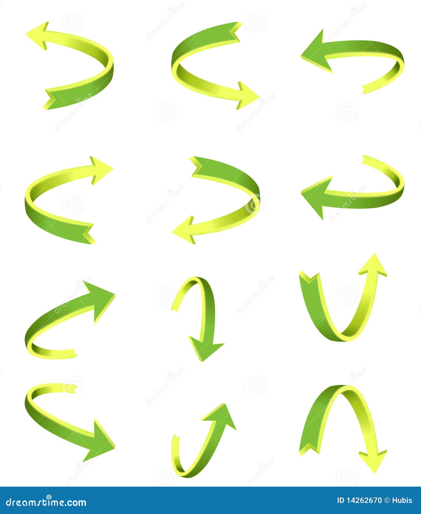 Positionnement De Graphisme De Flèche Illustration de Vecteur ...