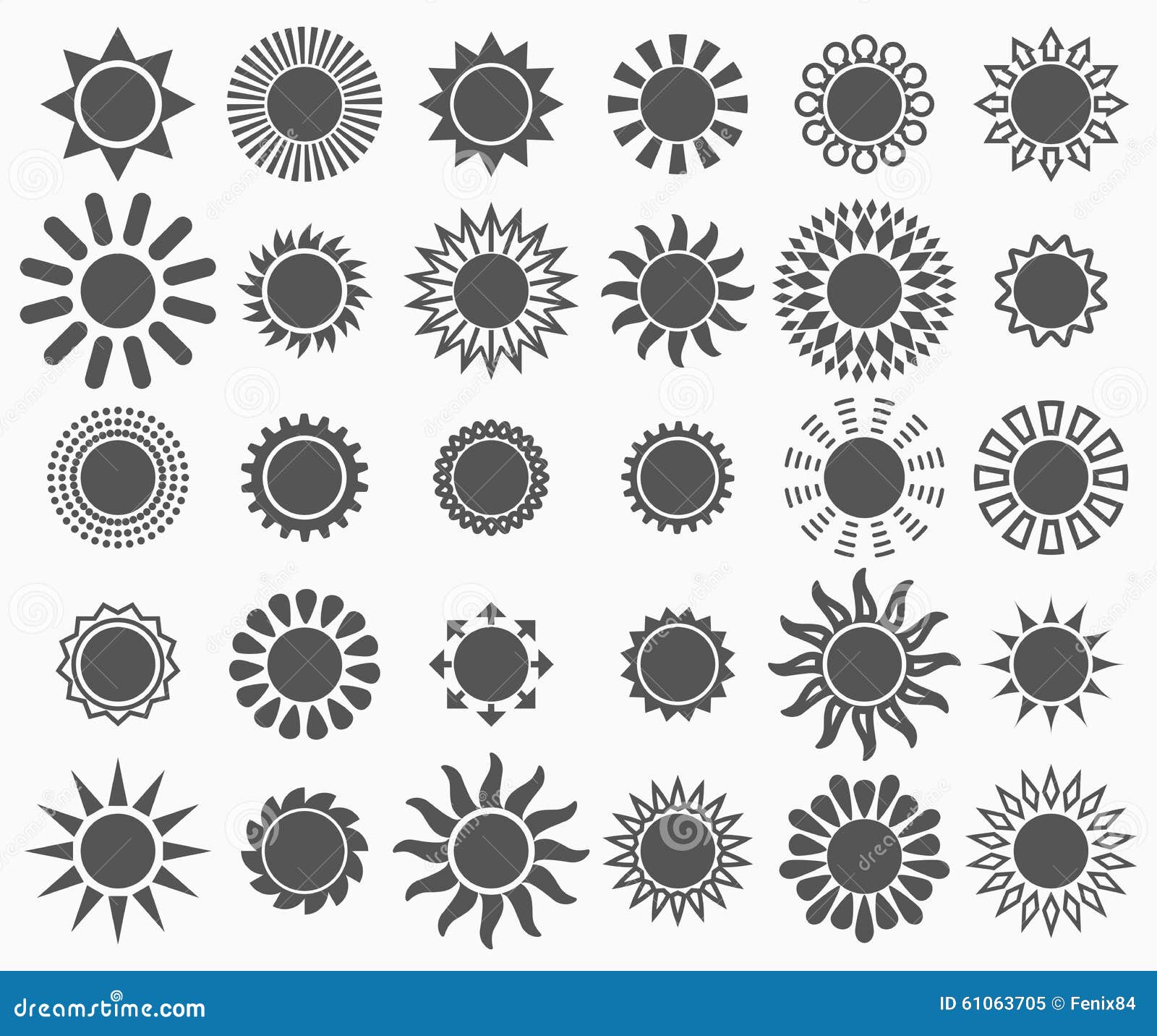 Positionnement De Graphisme De Sun Illustration de Vecteur ...