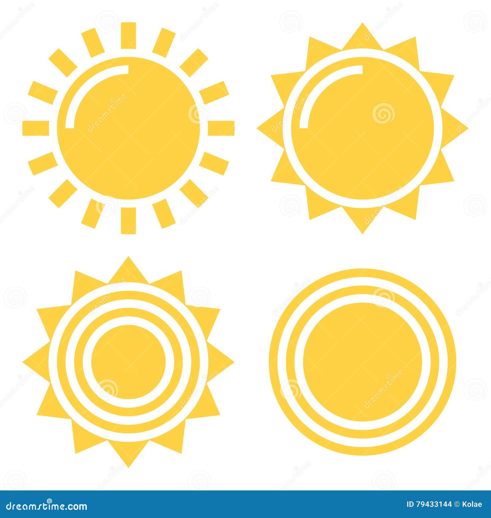 Positionnement De Graphisme De Sun Illustration de Vecteur ...