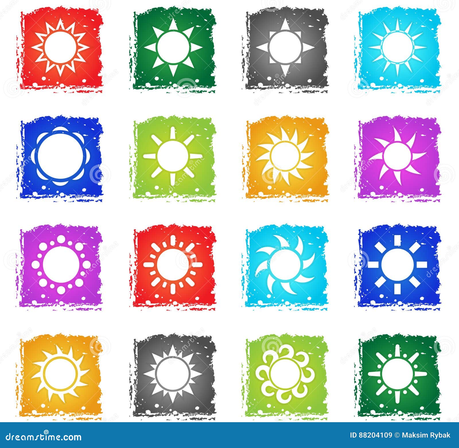 Positionnement De Graphisme De Sun Illustration de Vecteur ...