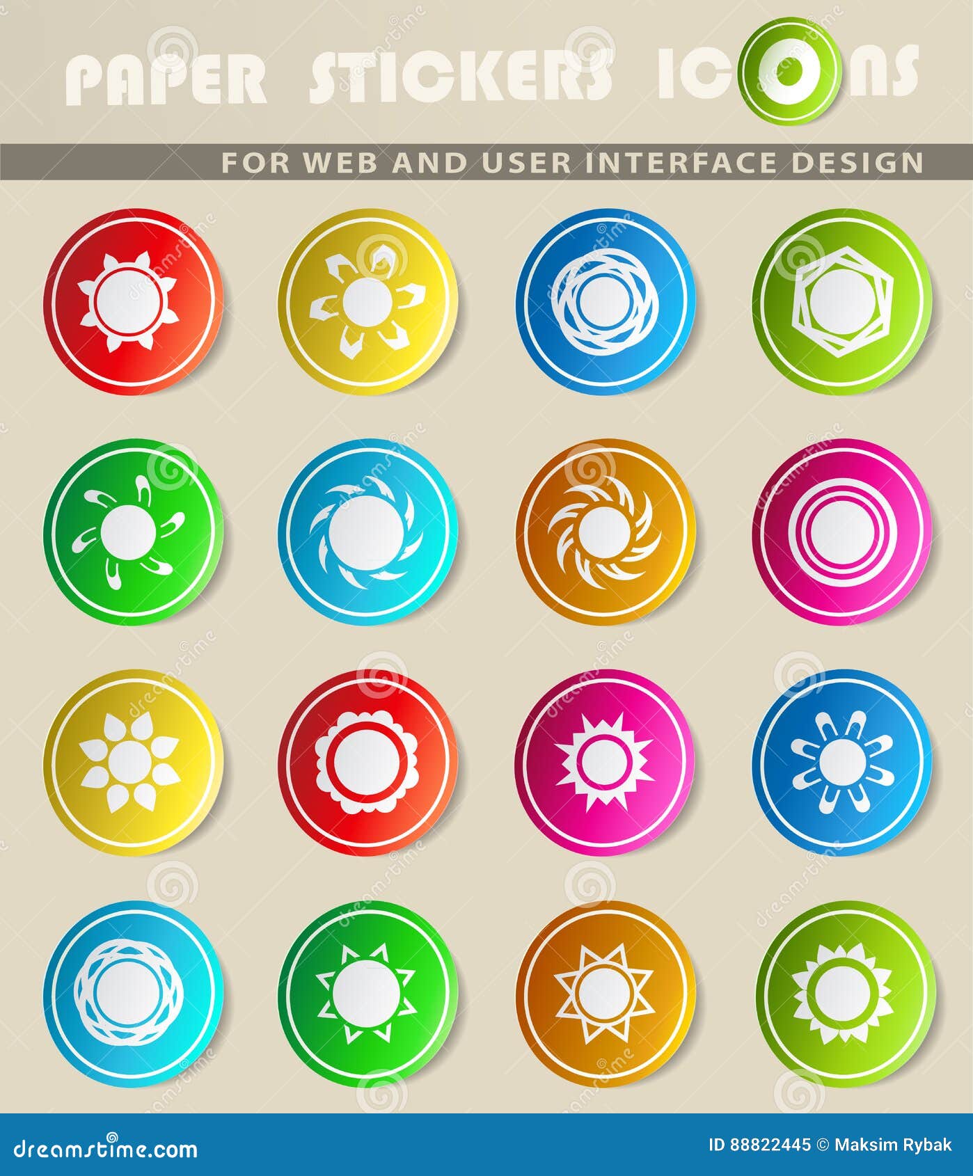 Positionnement De Graphisme De Sun Illustration Stock - Illustration du ...